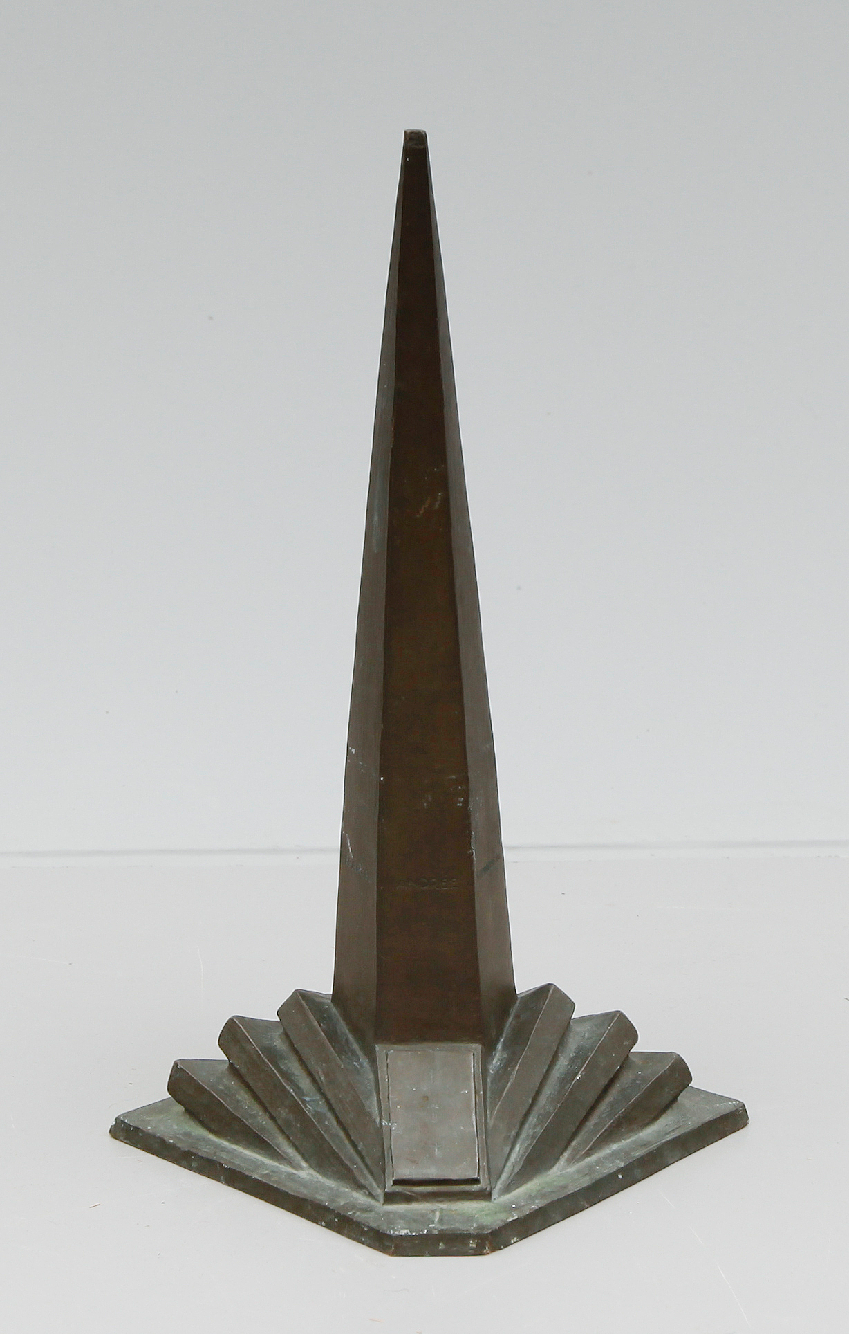 SKULPTUR, patinerad mässing, gravmonument till Andrée, Strindberg och ...