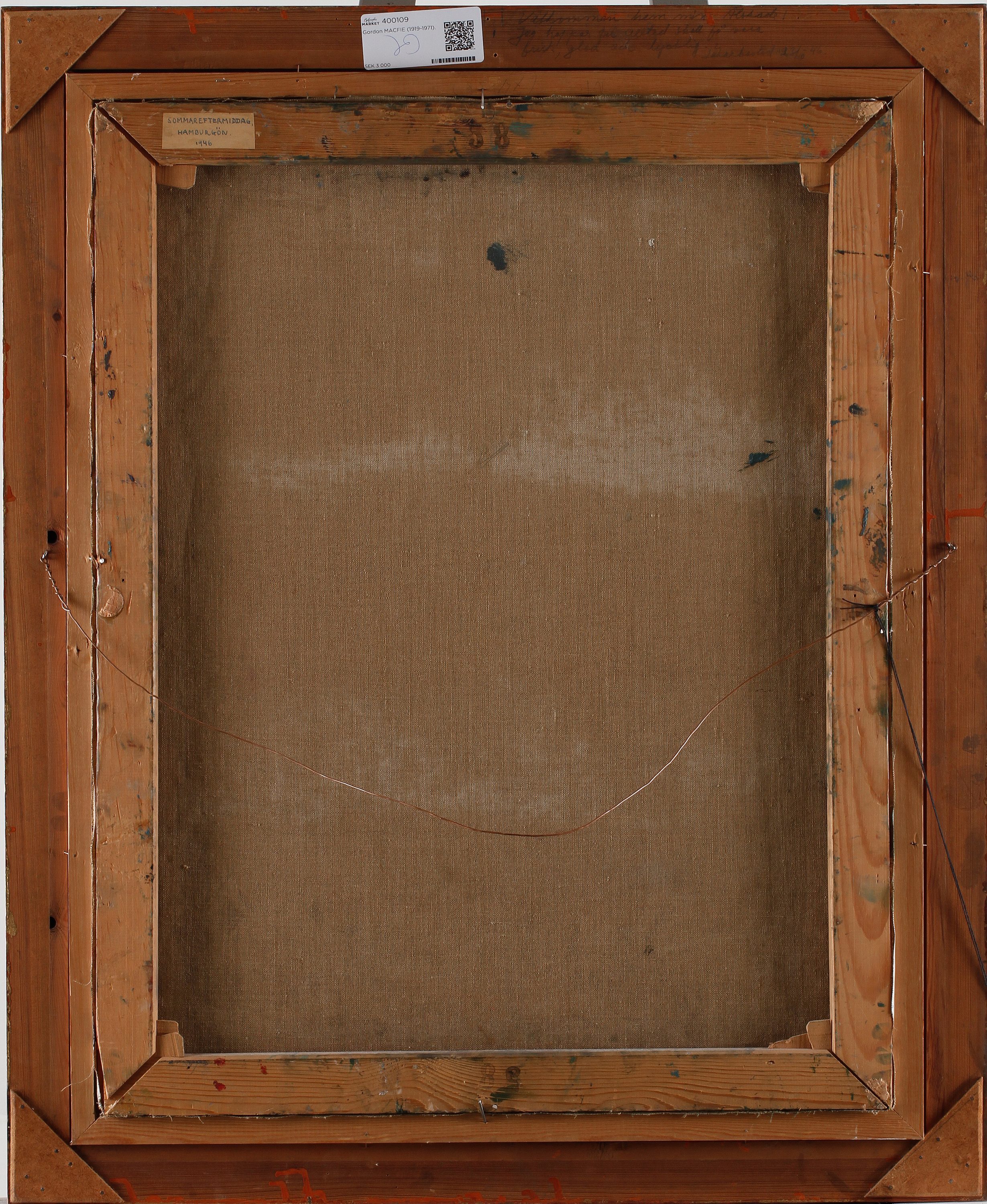 GORDON MACFIE, olja på duk, signerad. - Bukowskis