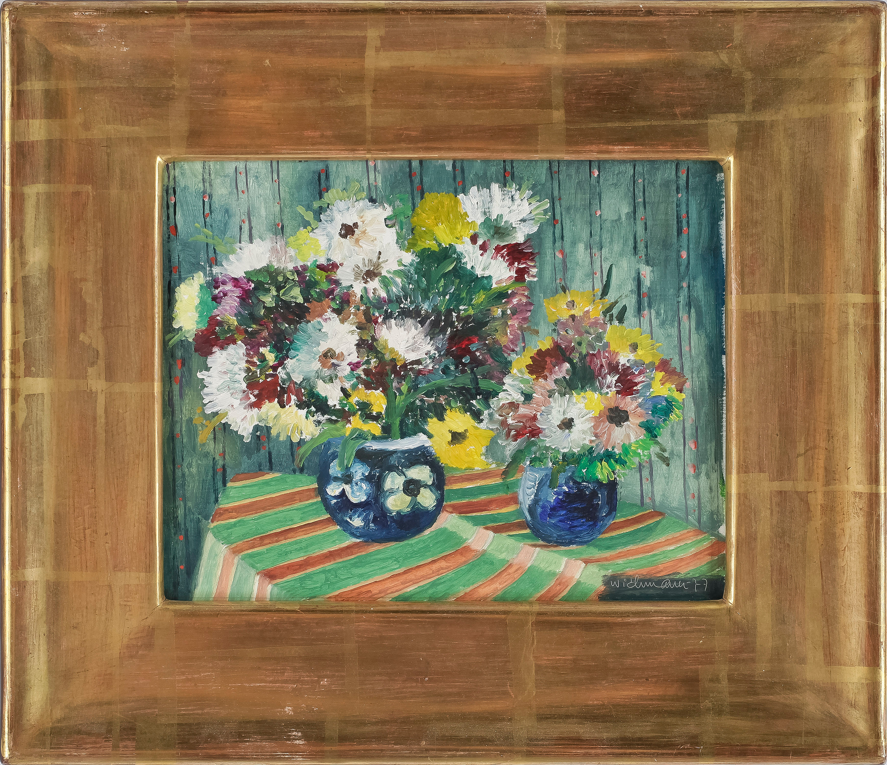 HARRY WICHMANN, olja på pannå, signerad och daterad -77. - Bukowskis