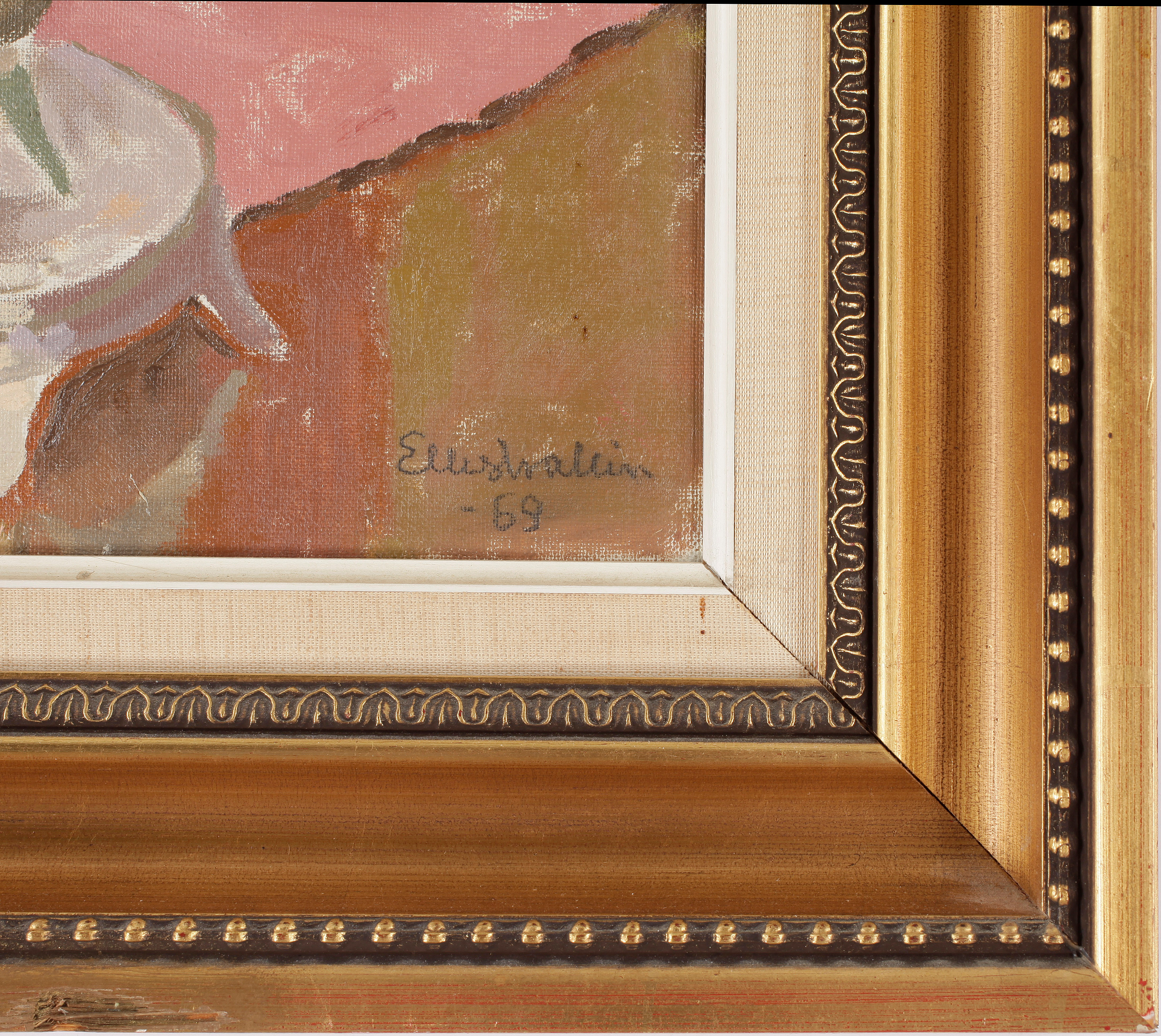 ELLIS WALLIN. Olja på duk. Sign Ellis Wallin o dat -68. - Bukowskis