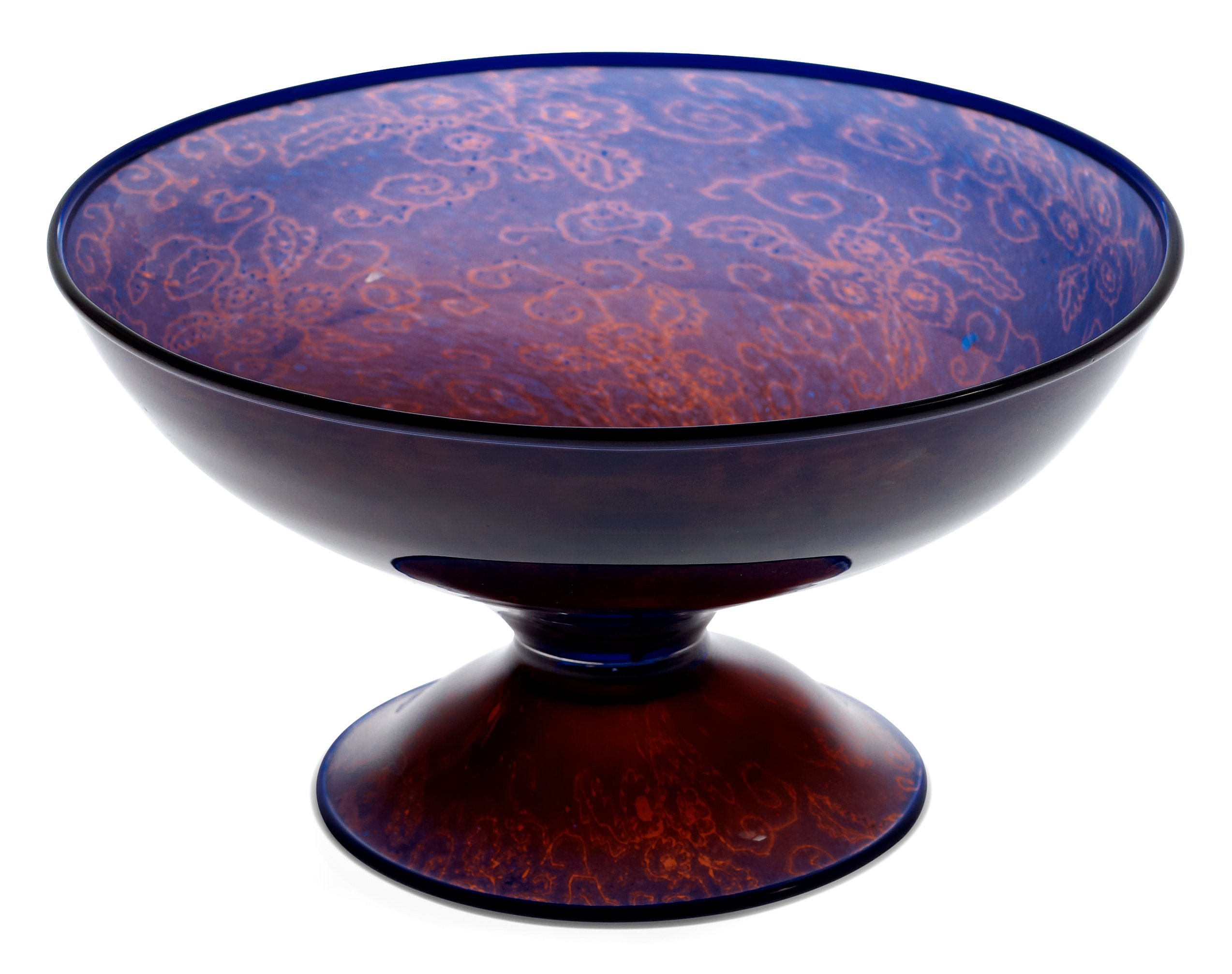 A Simon Gate 'Graal' glass vase, Orrefors 1918. - Bukowskis