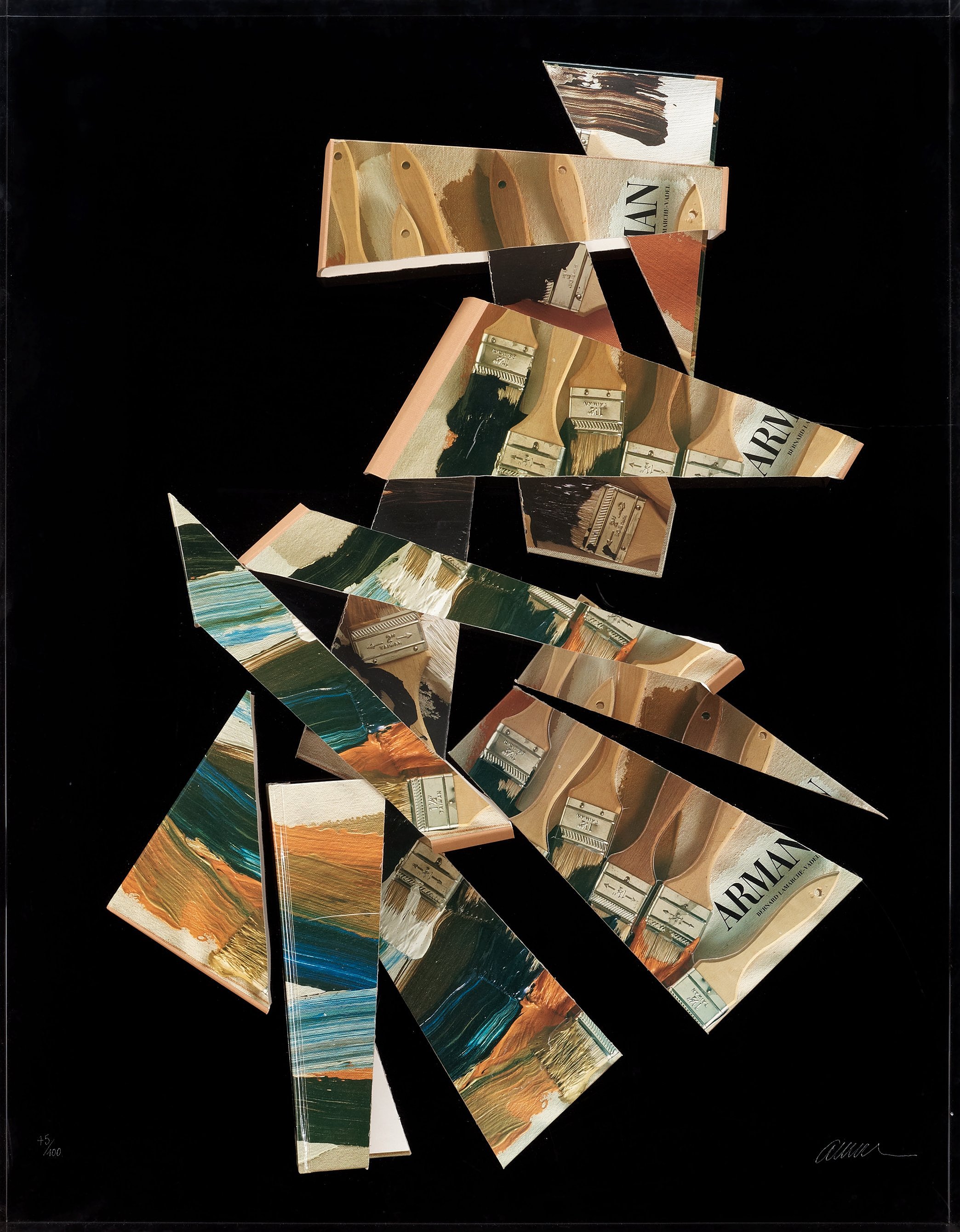 Arman (Armand Pierre Fernandez), Untitled. - Bukowskis