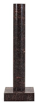 A Swedish 19th century porphyry column. - Bukowskis