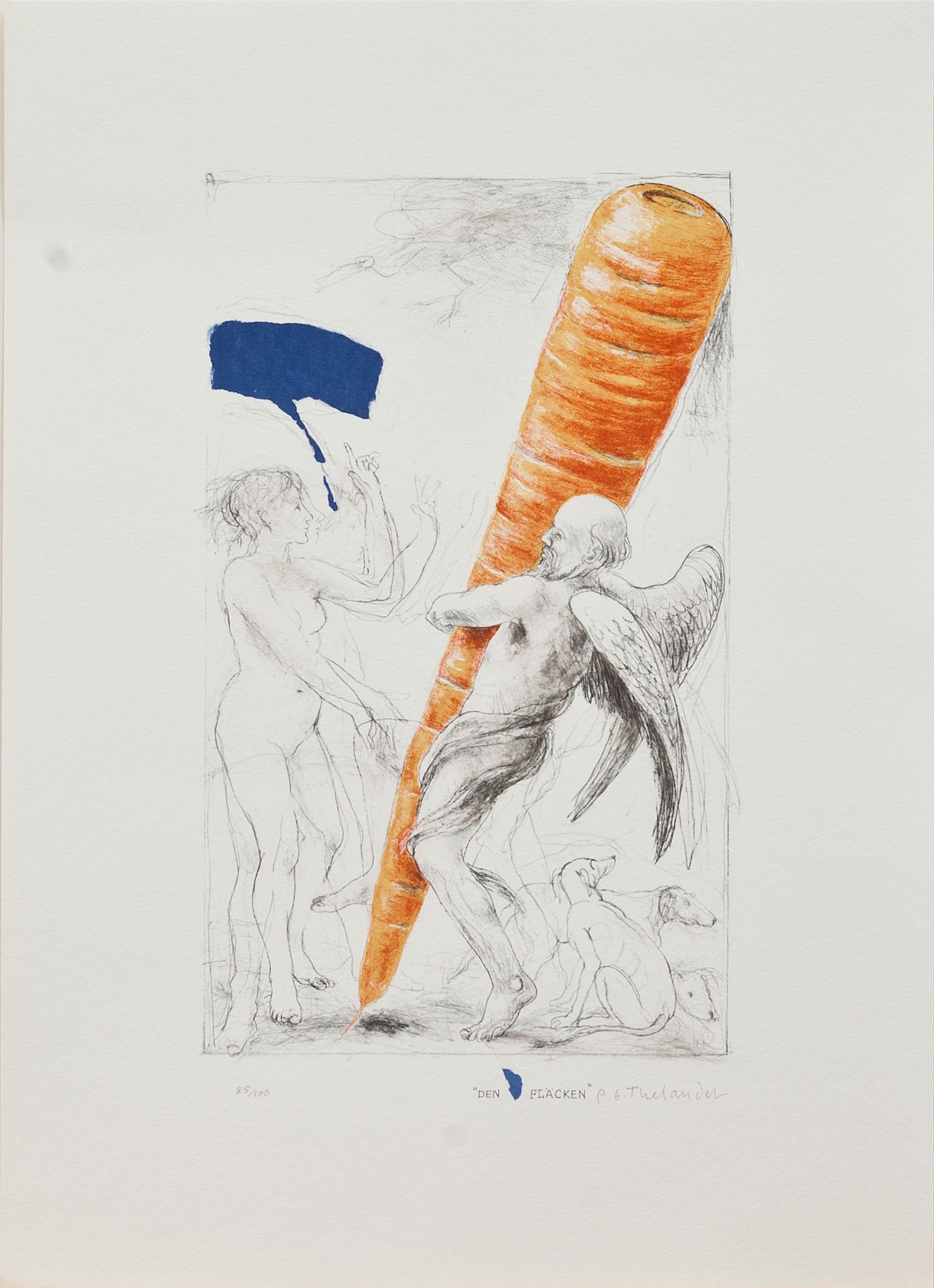 PÄR GUNNAR THELANDER, färgetsning. Signerad. Numrerad 85/100. - Bukowskis