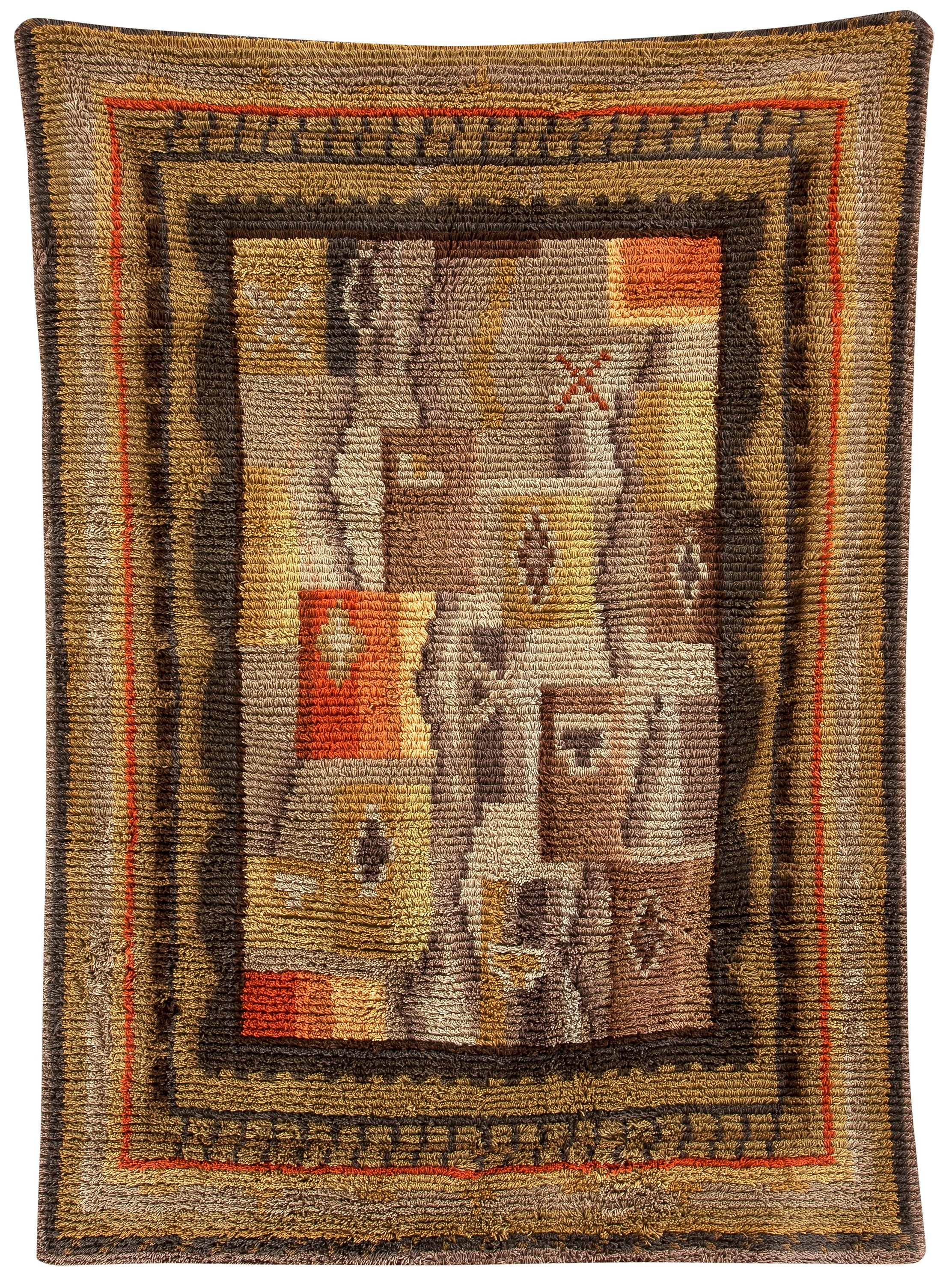 A LONG-PILE RUG. - Bukowskis