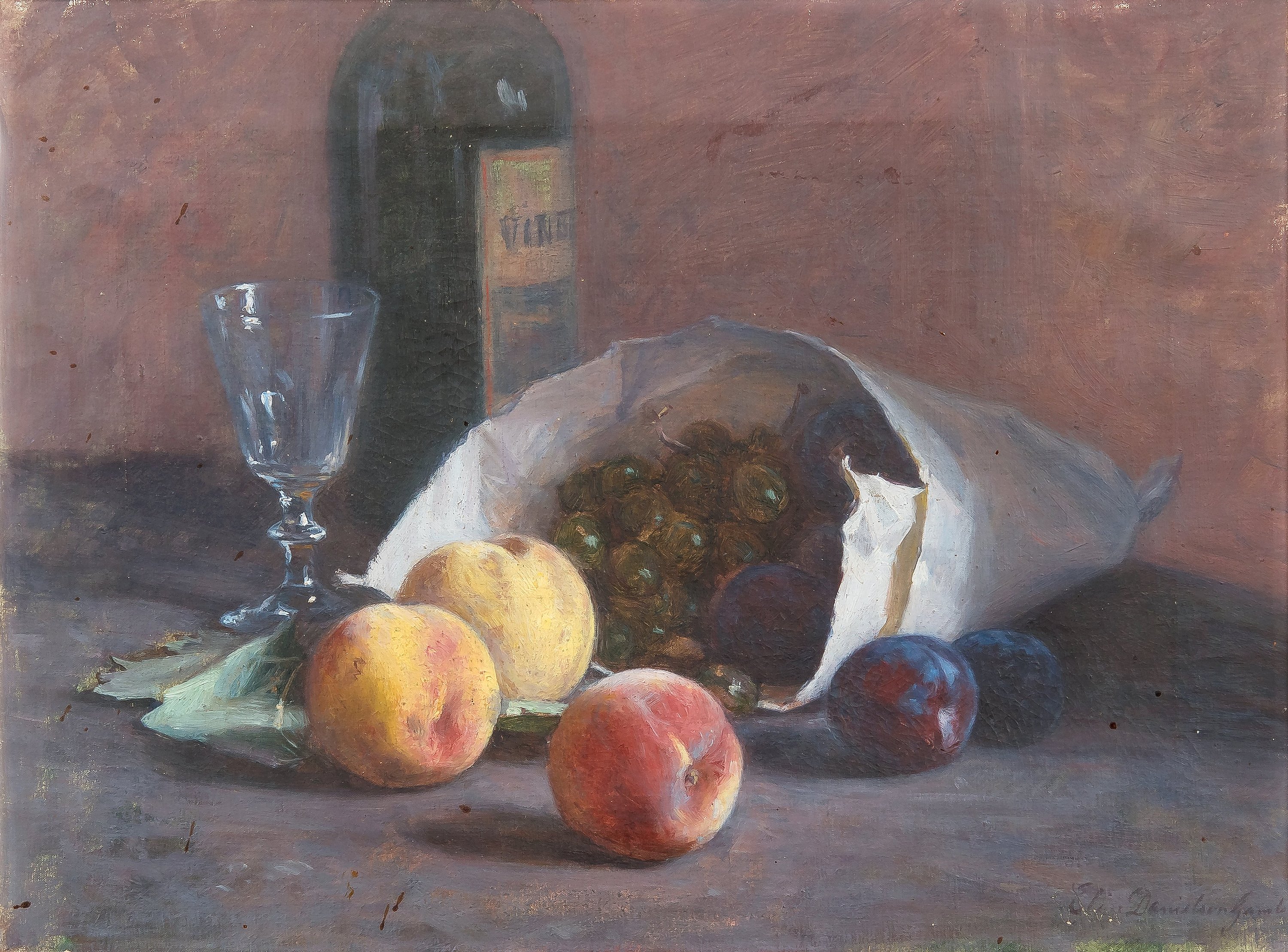 Elin Danielson-Gambogi, STILL LIFE WITH FRUITS. - Bukowskis