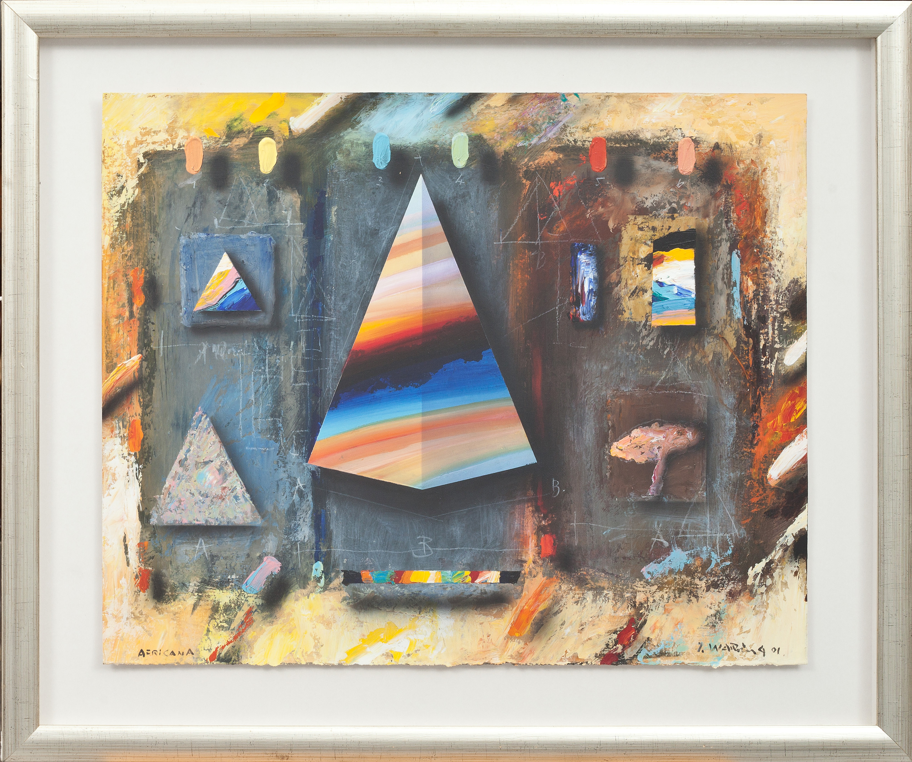 JÖRGEN WARING, olja på papper, signerad och daterad -01. - Bukowskis