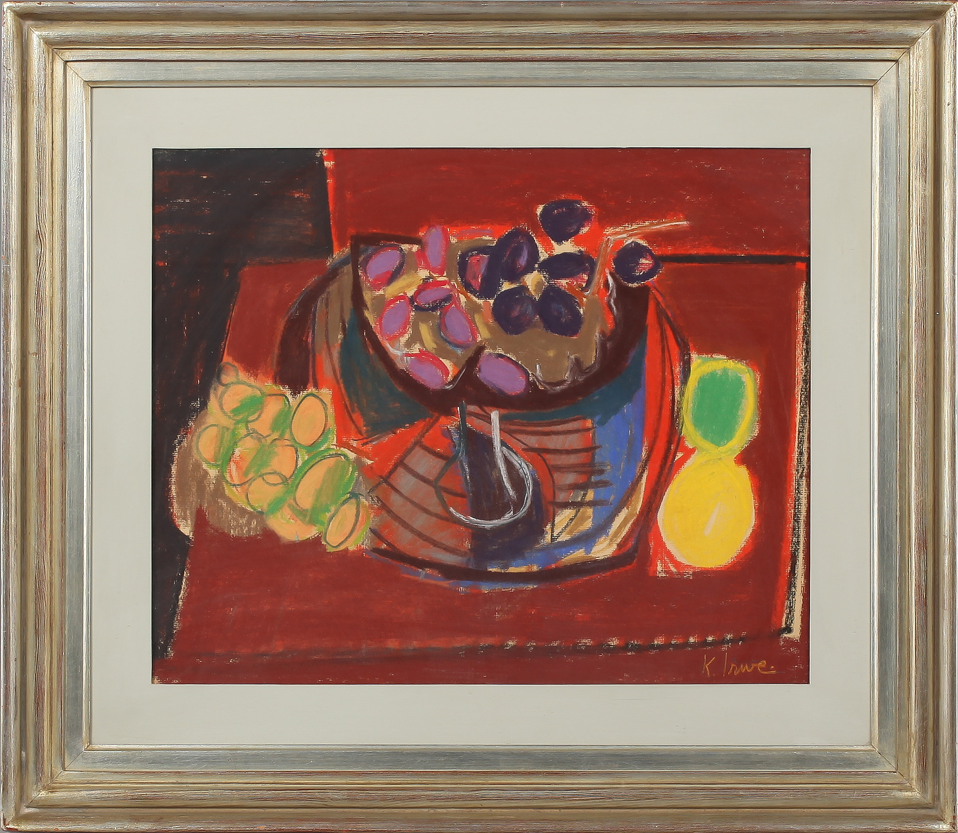 KNUT IRWE, pastell, signerad. - Bukowskis