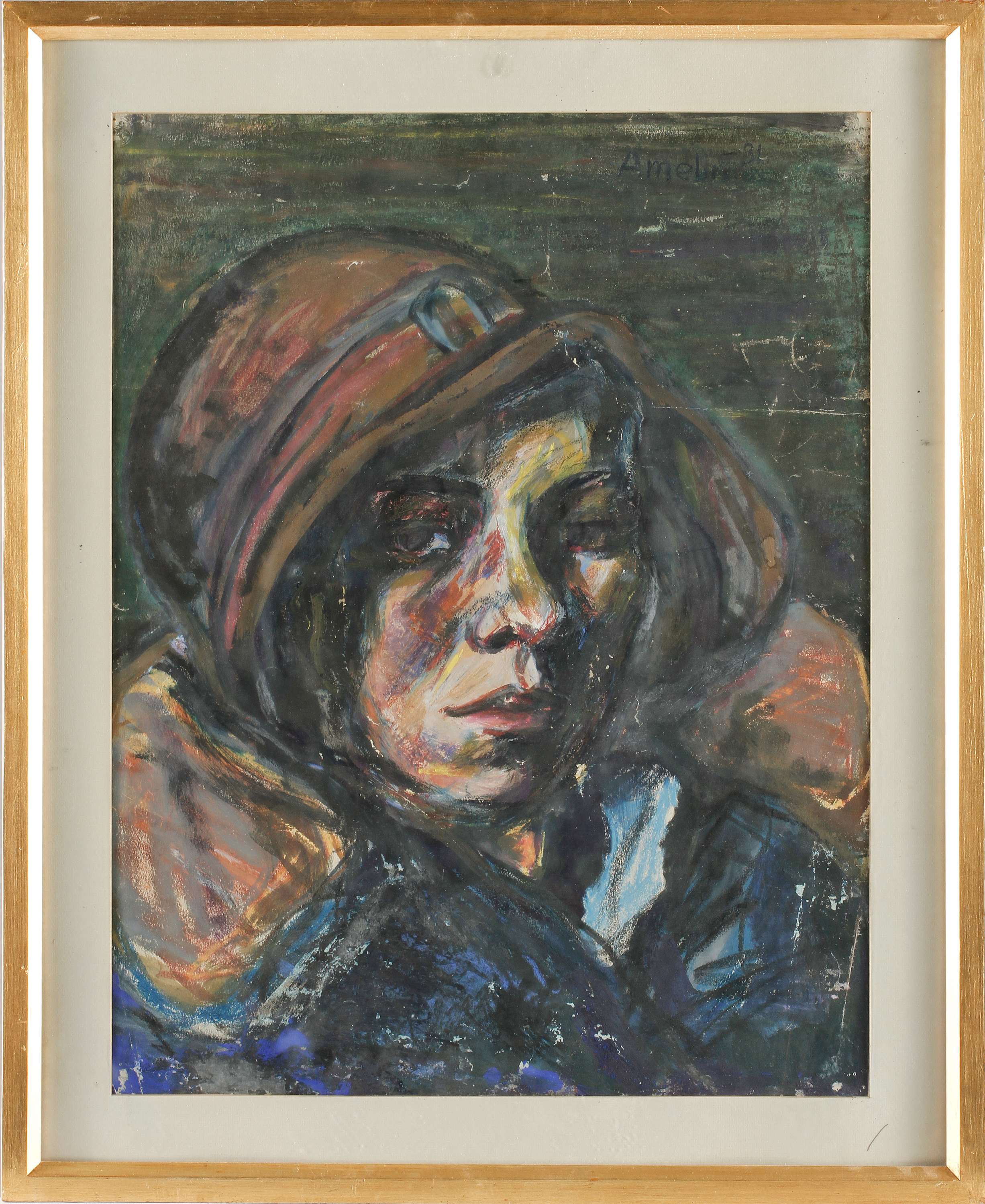 ALBIN AMELIN, blandteknik, signerad och daterad -31. - Bukowskis