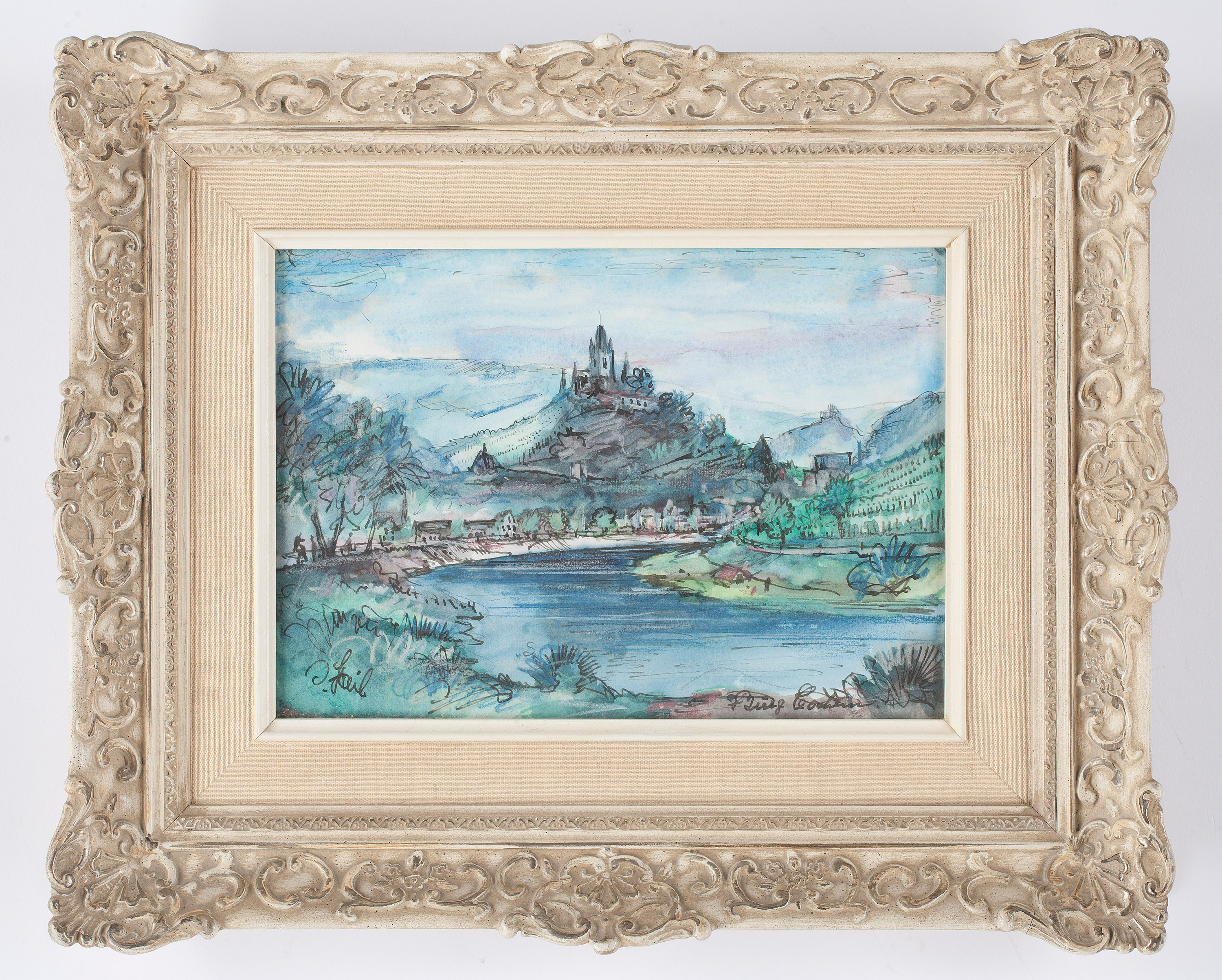 JOSEF STEIB, blandteknik, signerad. - Bukowskis