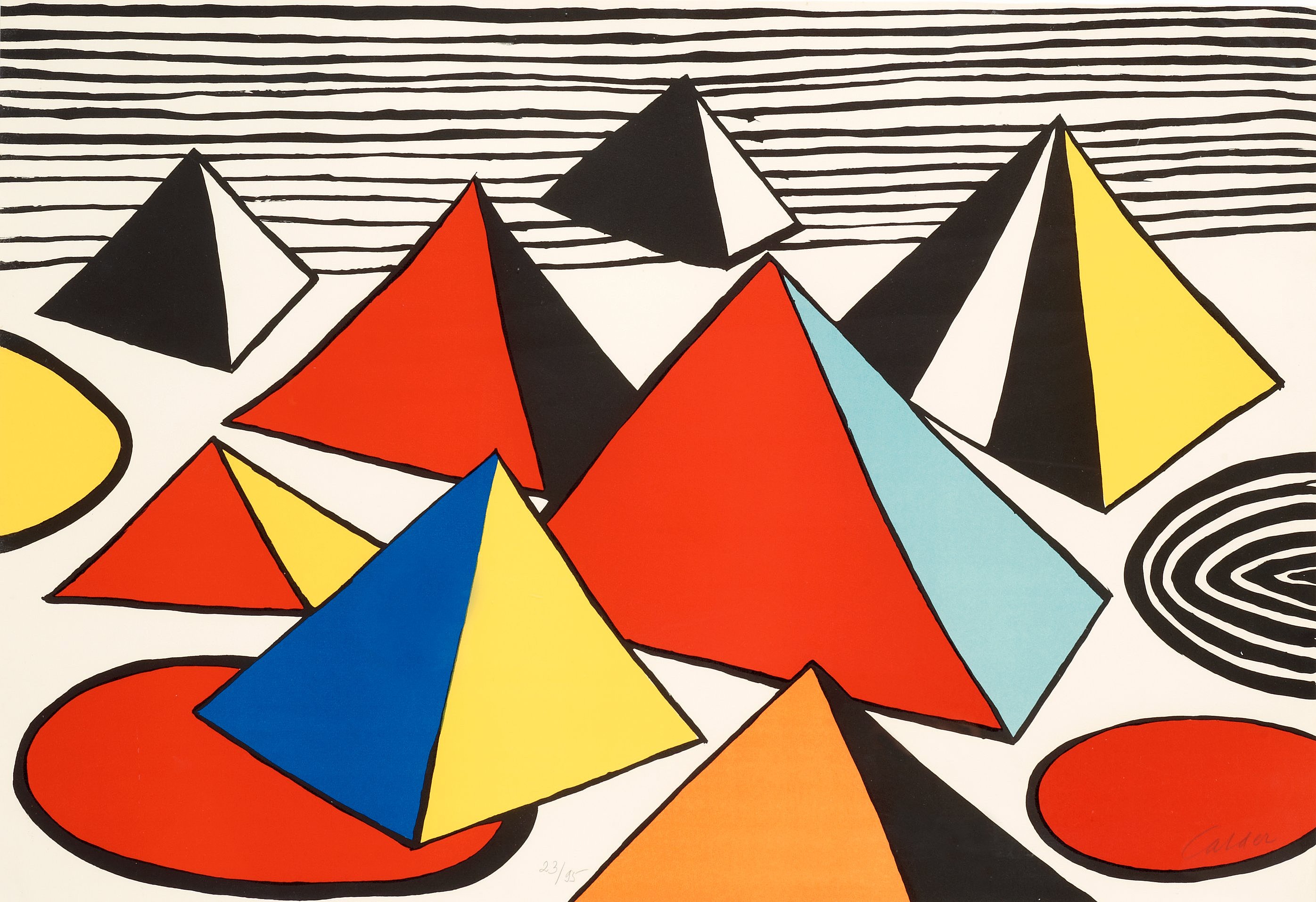 Alexander Calder, Pyramids. - Bukowskis