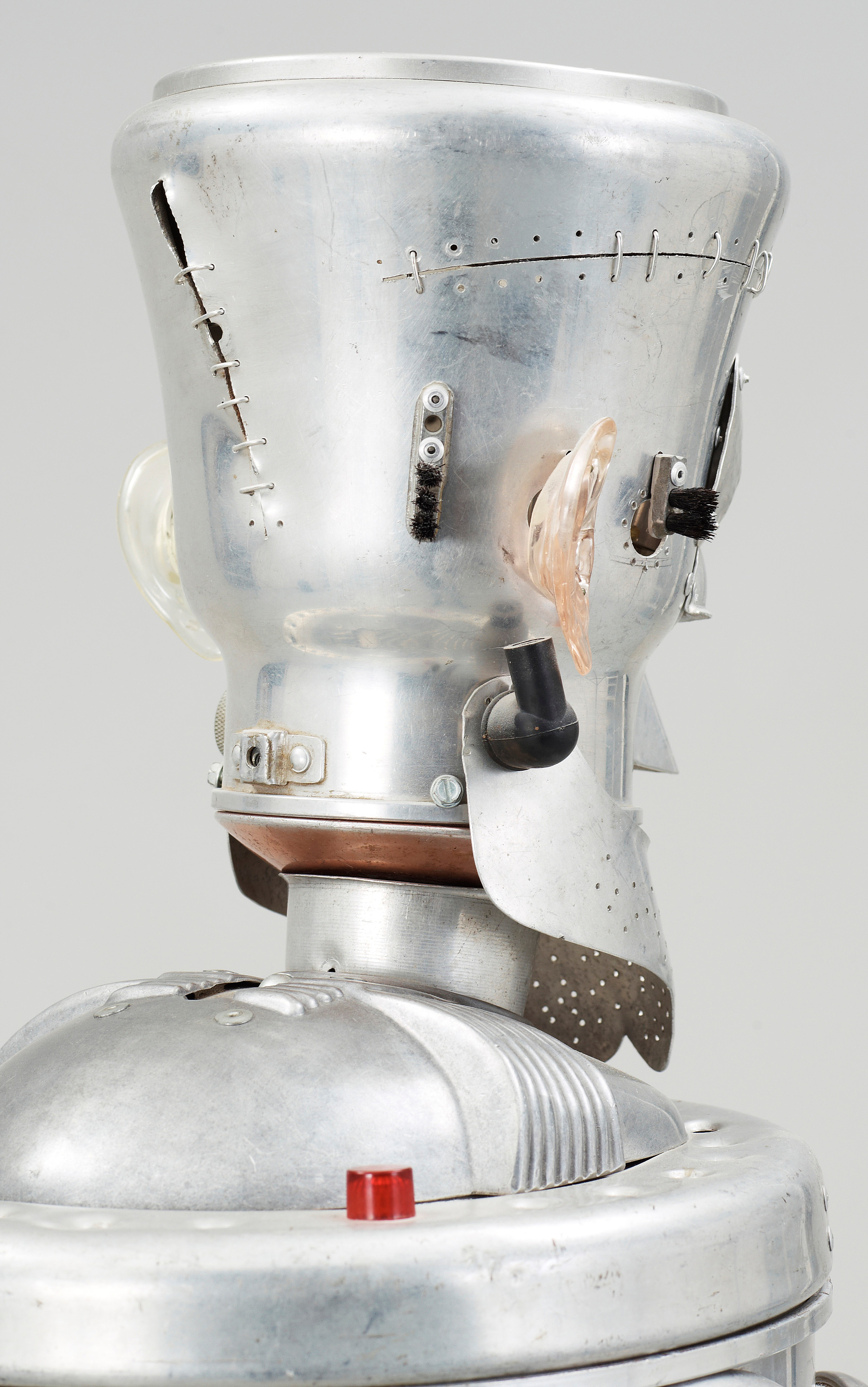 SKULPTUR, metall, glas samt plast, "Frankenstein Robot", Clayton Bailey ...