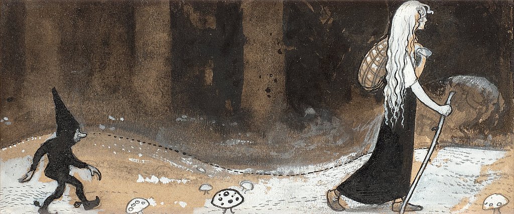 John Bauer, Sagoillustration. - Bukowskis