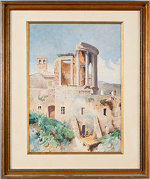 GEORG VON ROSEN, akvarell, signerad och daterad 1906. - Bukowskis