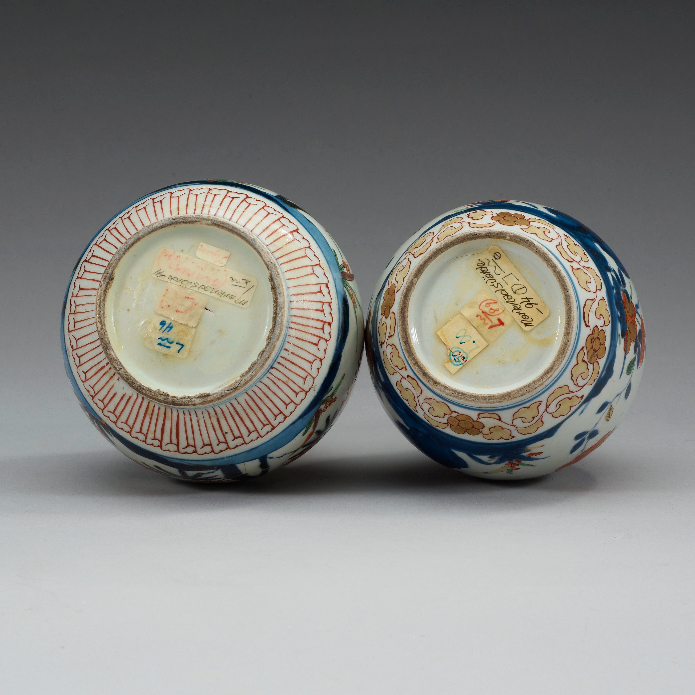 Two Japanese imari vases, Genroku, circa 1700. - Bukowskis