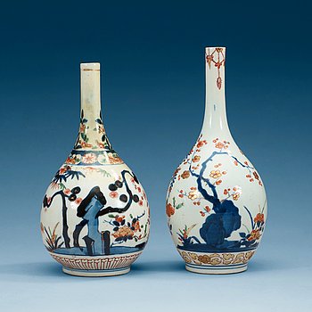 Two Japanese imari vases, Genroku, circa 1700. - Bukowskis