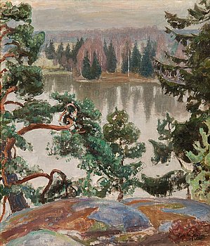 Pekka Halonen, "FROM SARVIKALLIO". - Bukowskis