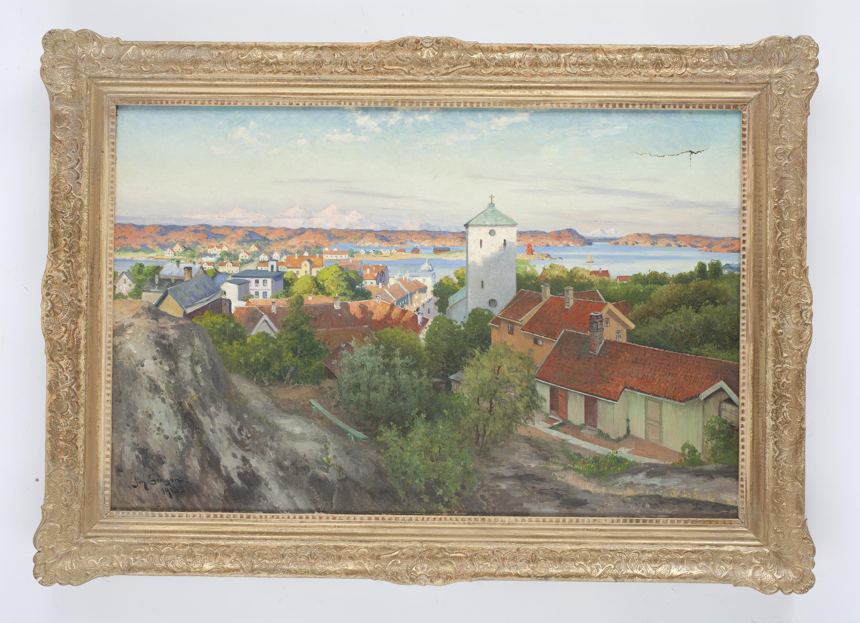 Johan Ericson, Vy över Marstrand. - Bukowskis