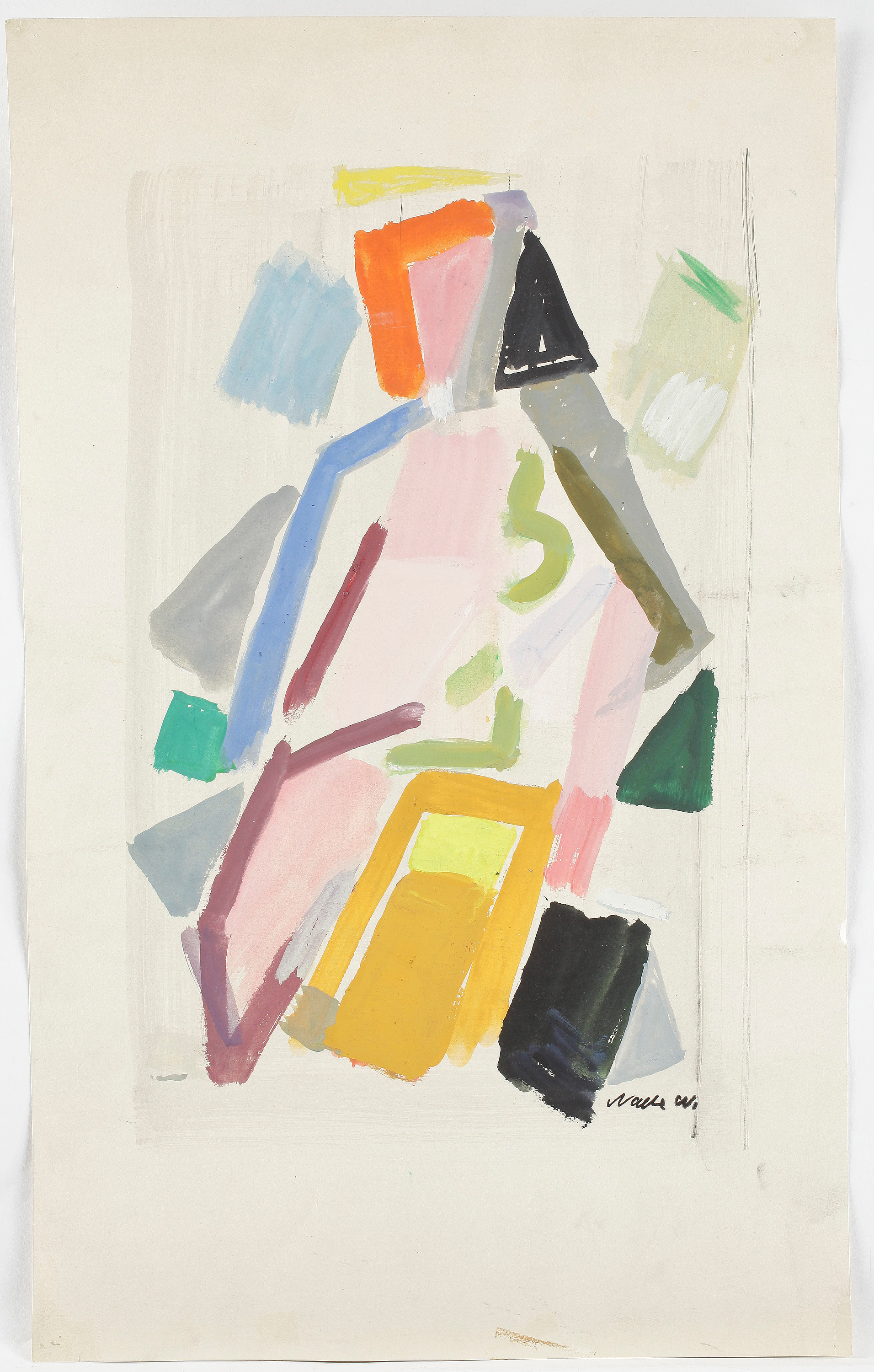 NALLE WERNER, Akvareller, 4 st, signerade. - Bukowskis