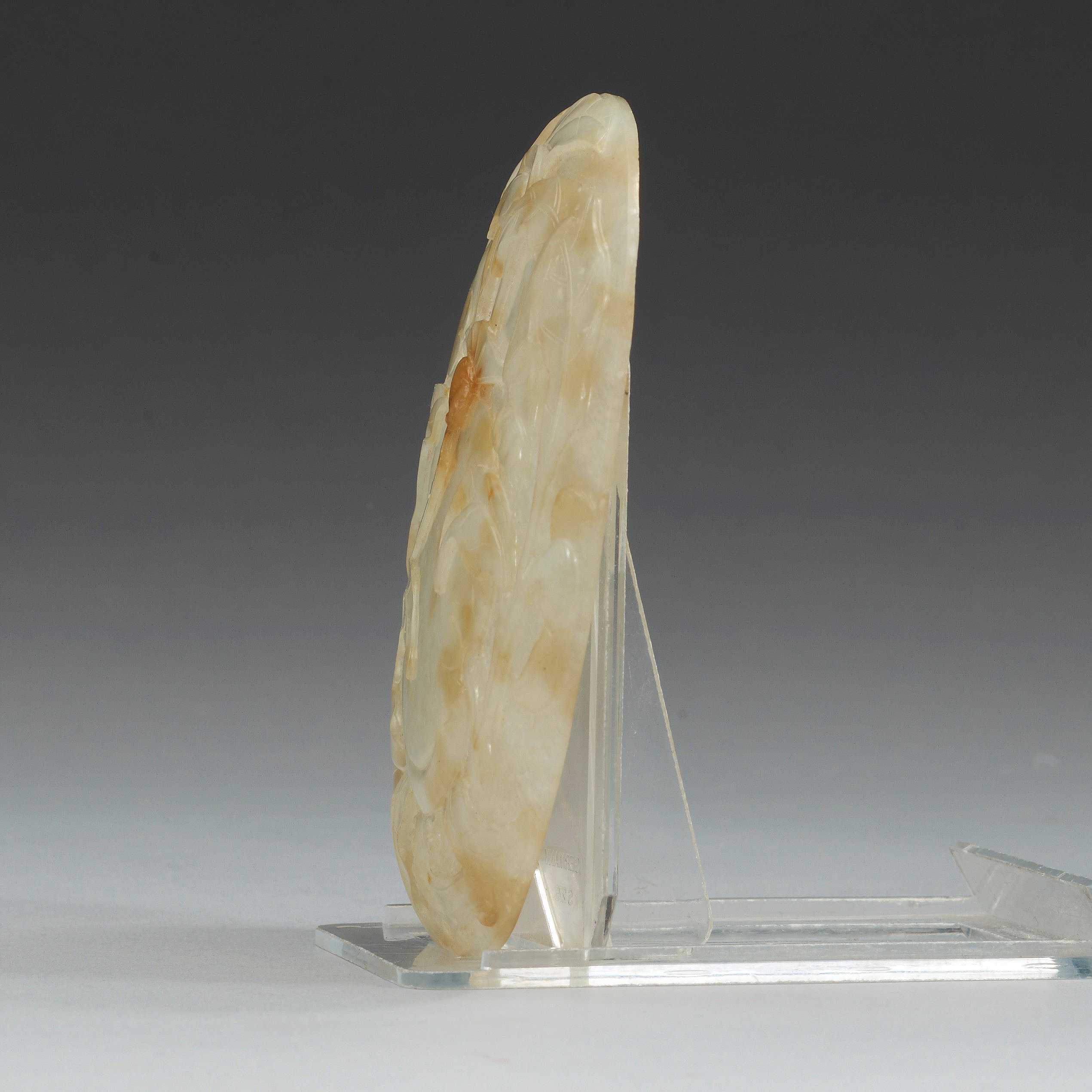 PLAKETT, nefrit. Kina. - Bukowskis