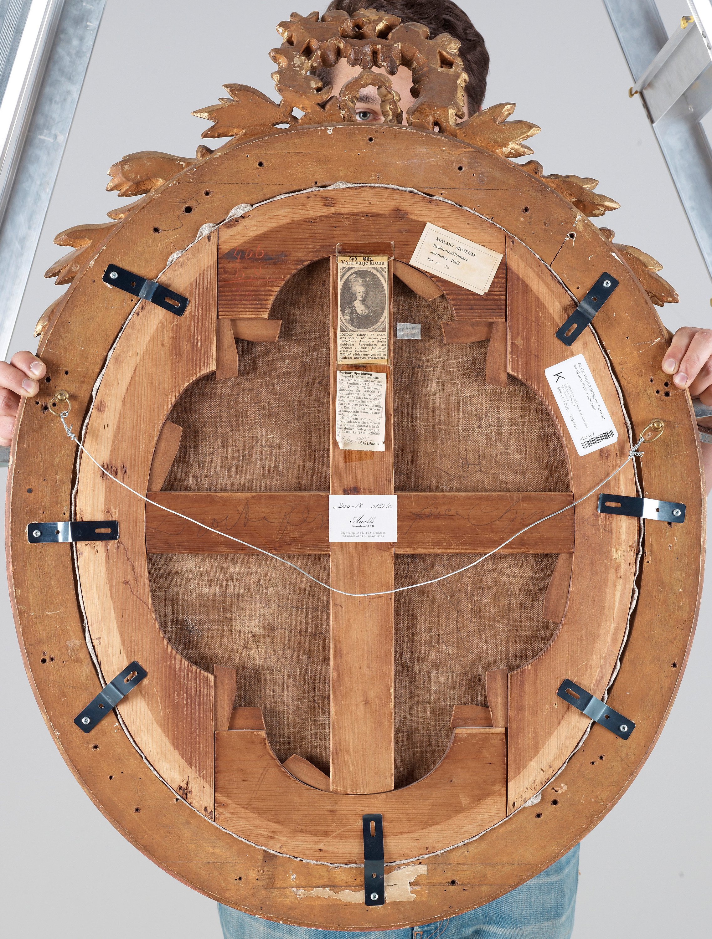 Alexander Roslin, Portrait of an unknown lady. - Bukowskis