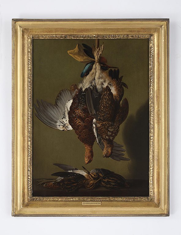 Moses Haughton II Attributed to, Still life with birds. - Bukowskis