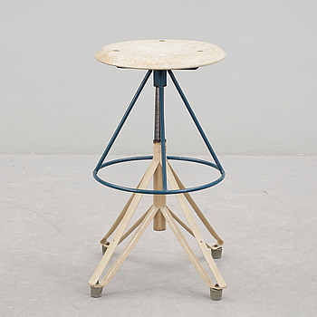 PALL, metall, "Hema-stolen" Industristolar AB, Stockholm, 1960-tal ...