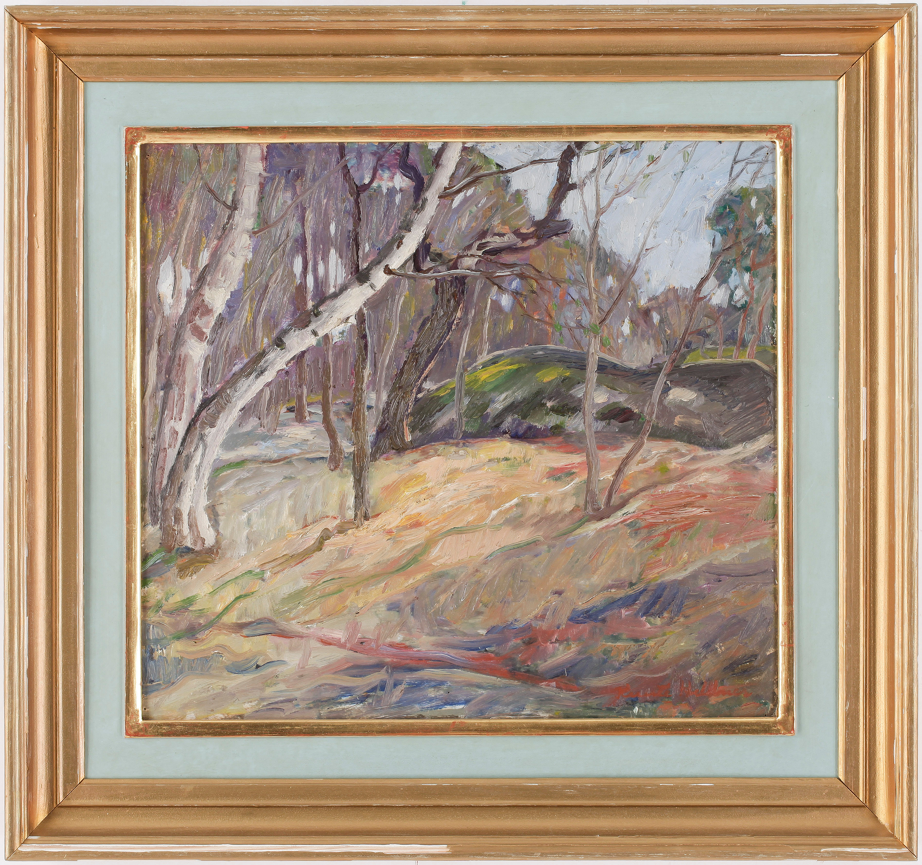 KNUTE HELDNER, olja på pannå, signerad. - Bukowskis