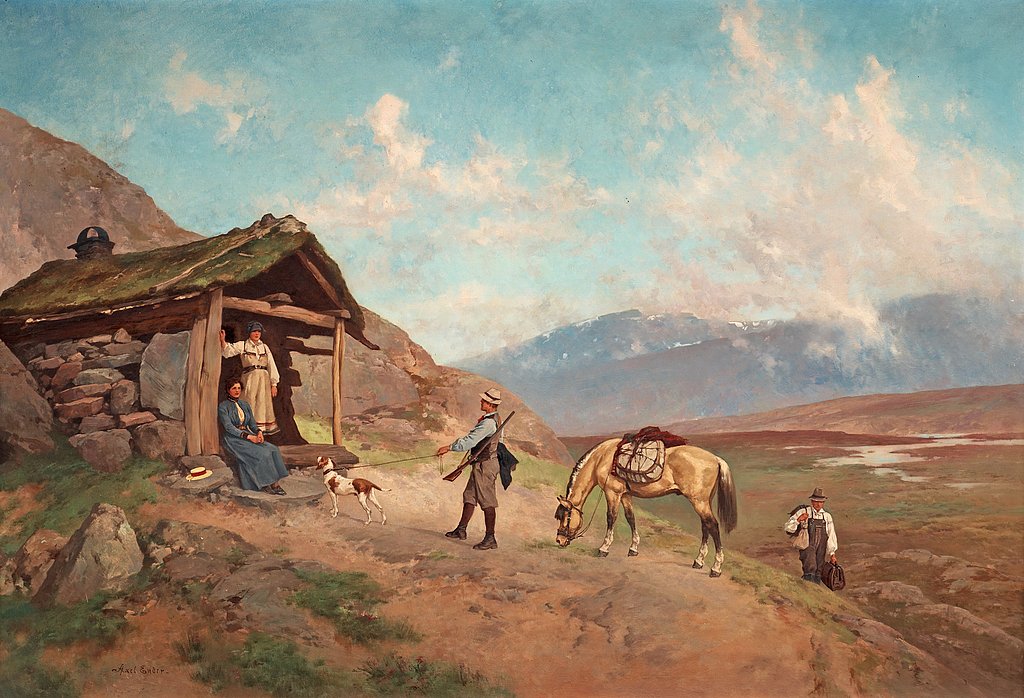 AXEL ENDER (NORGE), olja på duk signerad Axel Ender. - Bukowskis