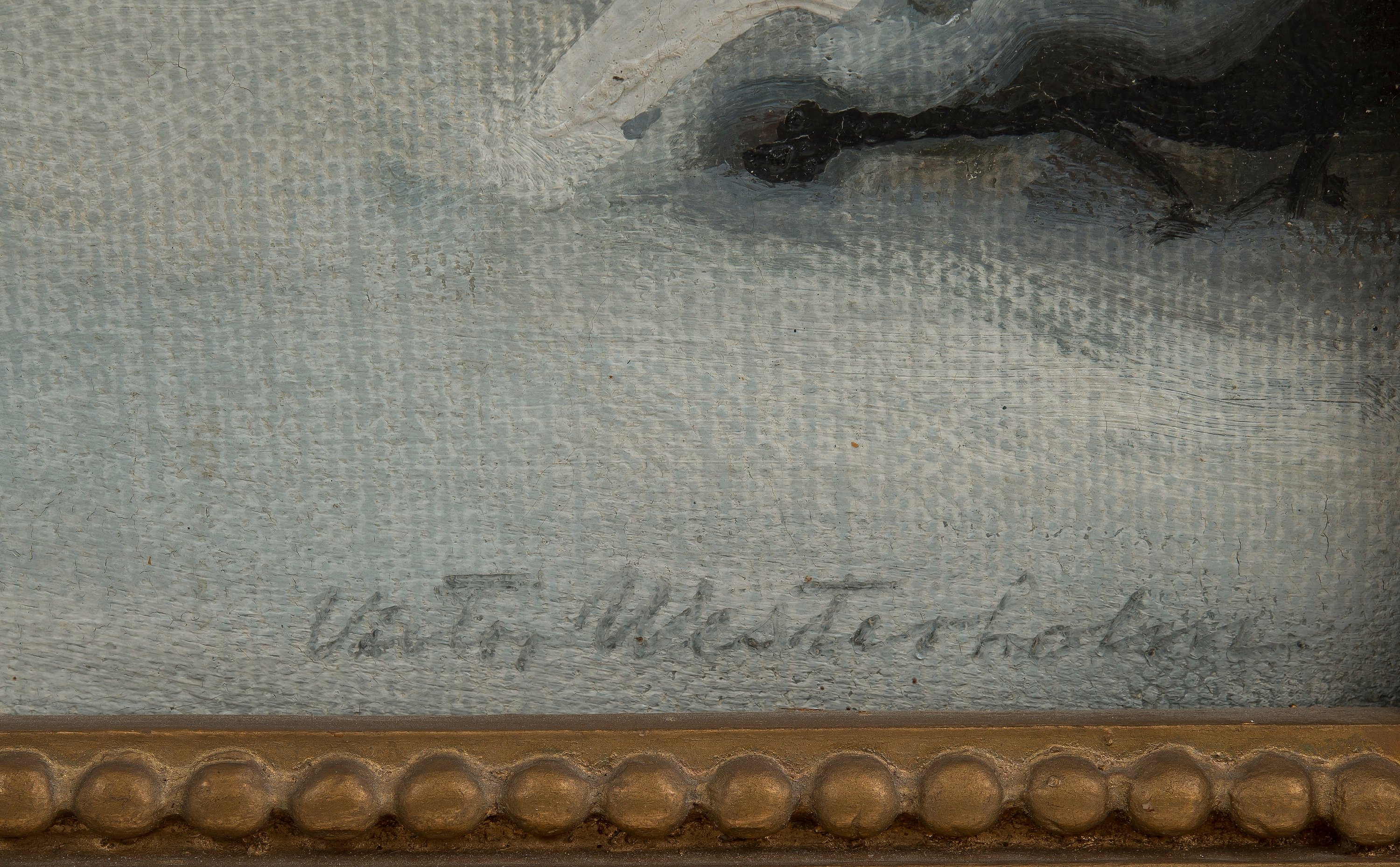 Victor Westerholm, WINTER STUDY. - Bukowskis