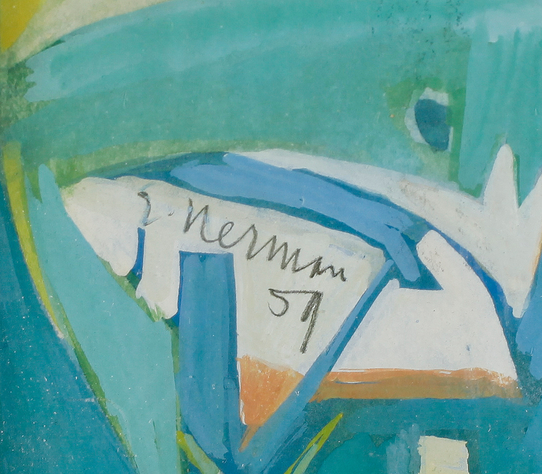 EINAR NERMAN, akvarell, signerad och daterad -59. - Bukowskis