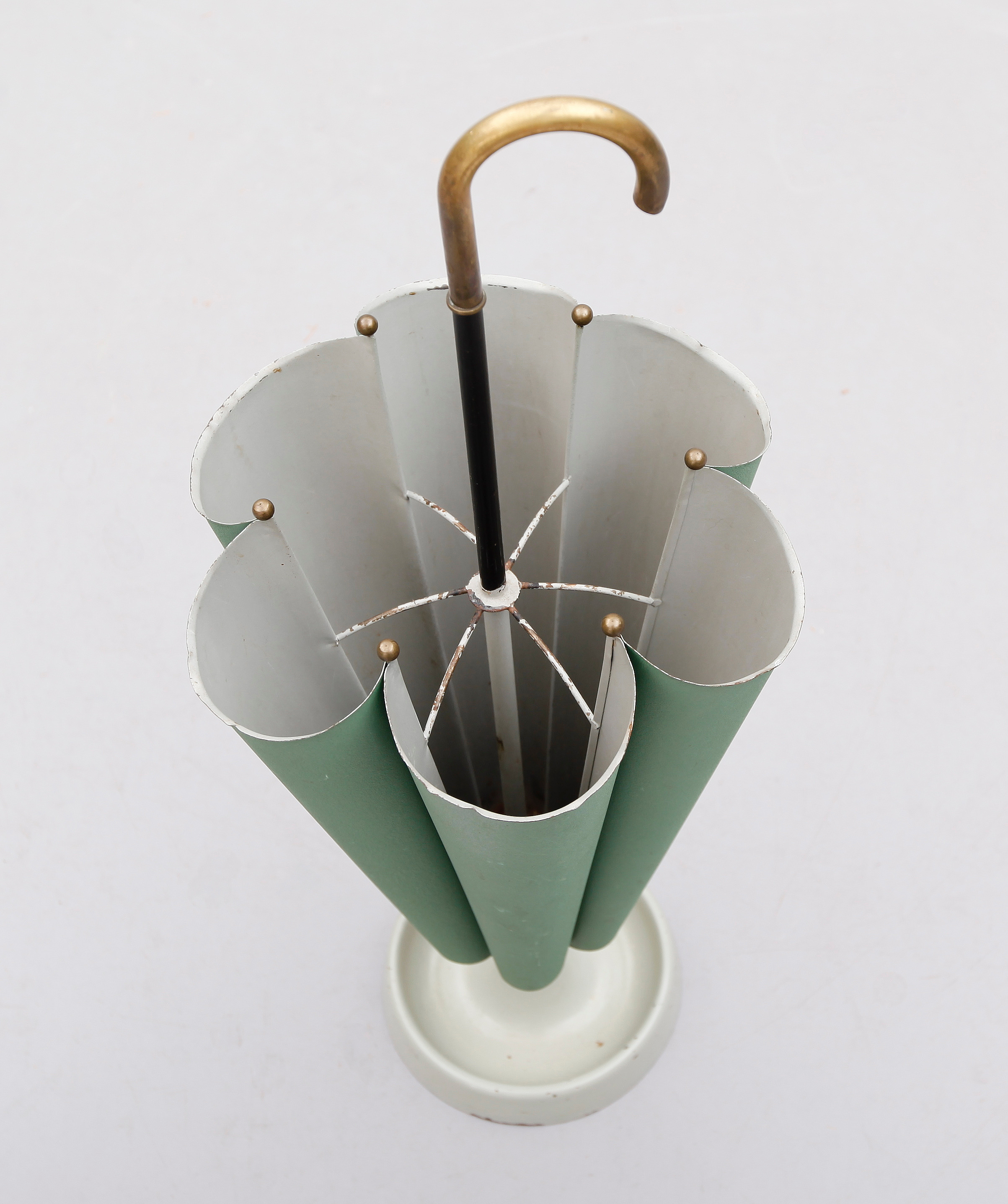 PARAPLYSTÄLL, metall, 1940-/50-tal. - Bukowskis