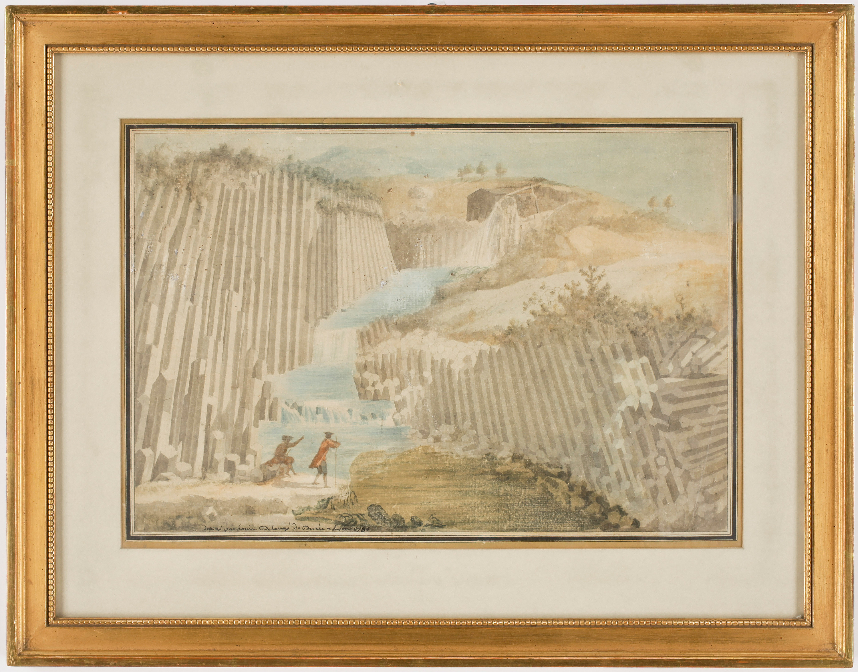 LOUIS BELANGER, akvarell, signerad och daterad 1780. - Bukowskis