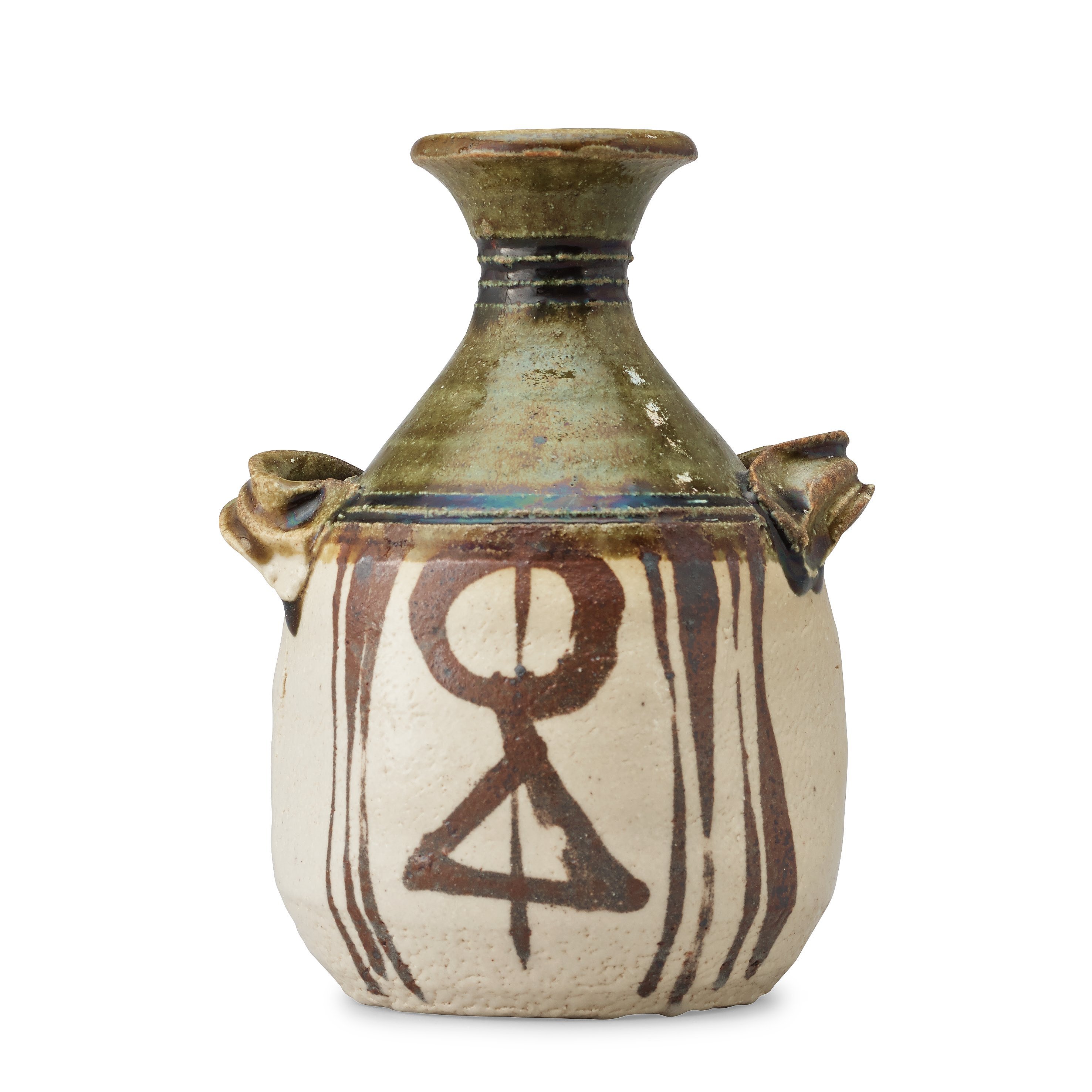 A Japanese stoneware vase, attributed to Wakao Toshisada. - Bukowskis