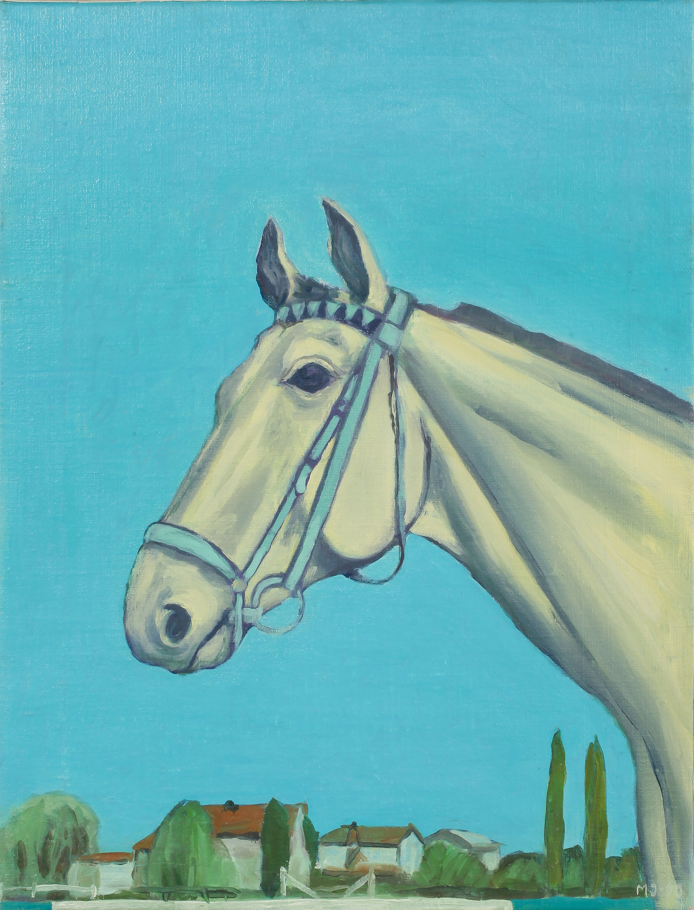 MARIA JOHANSSON, olja på pannå, monogramsignerad och daterad 1990 ...