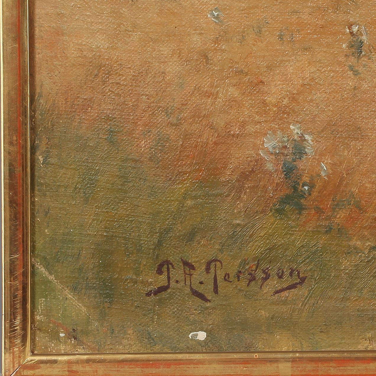 PETER ADOLF PERSSON, olja på duk, signerad. - Bukowskis
