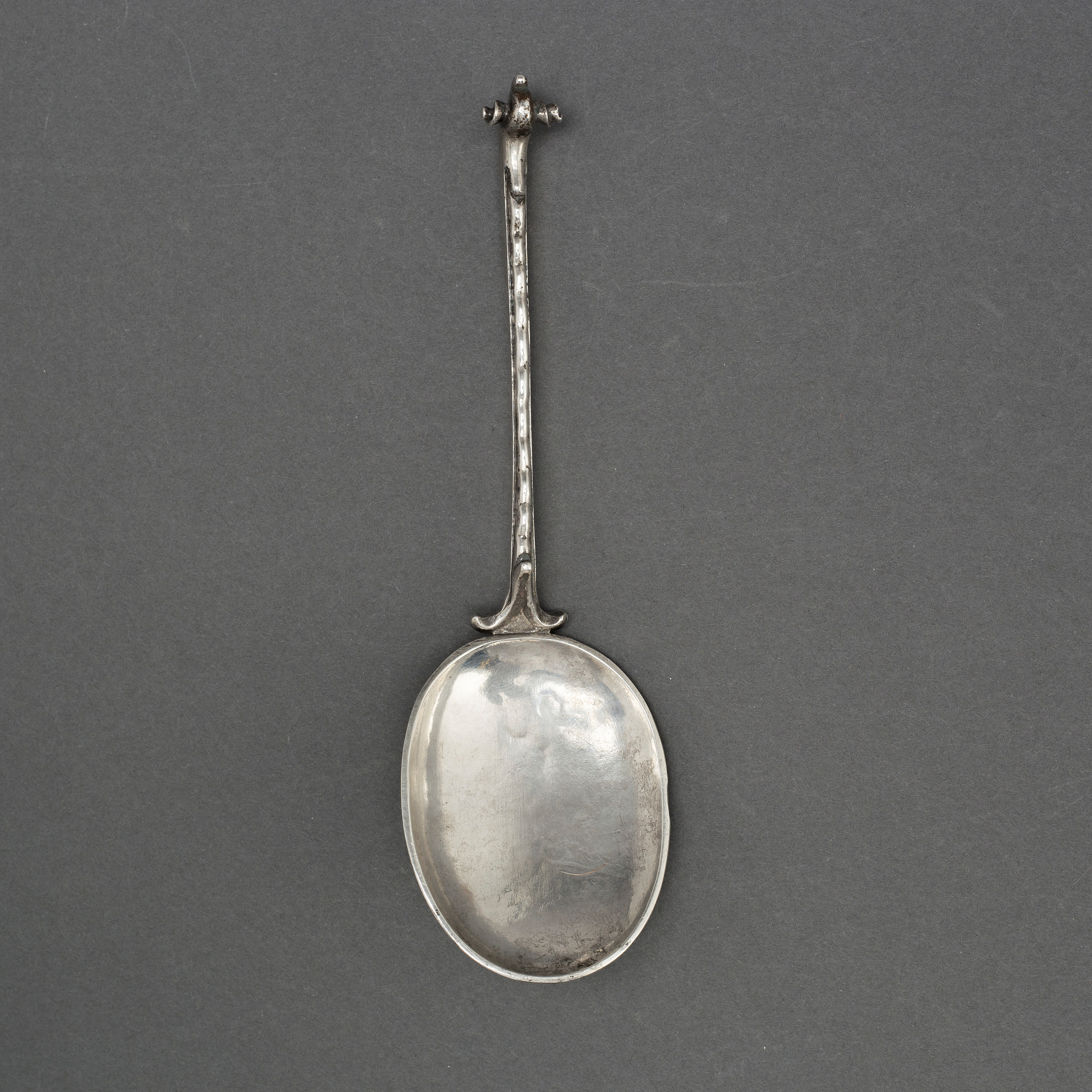 A Swedish 17th century silver spoon, marks of Henrik Möller, Stockholm ...