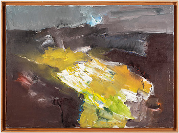 OLLE CARLSTRÖM. Olja på duk, signerad. - Bukowskis