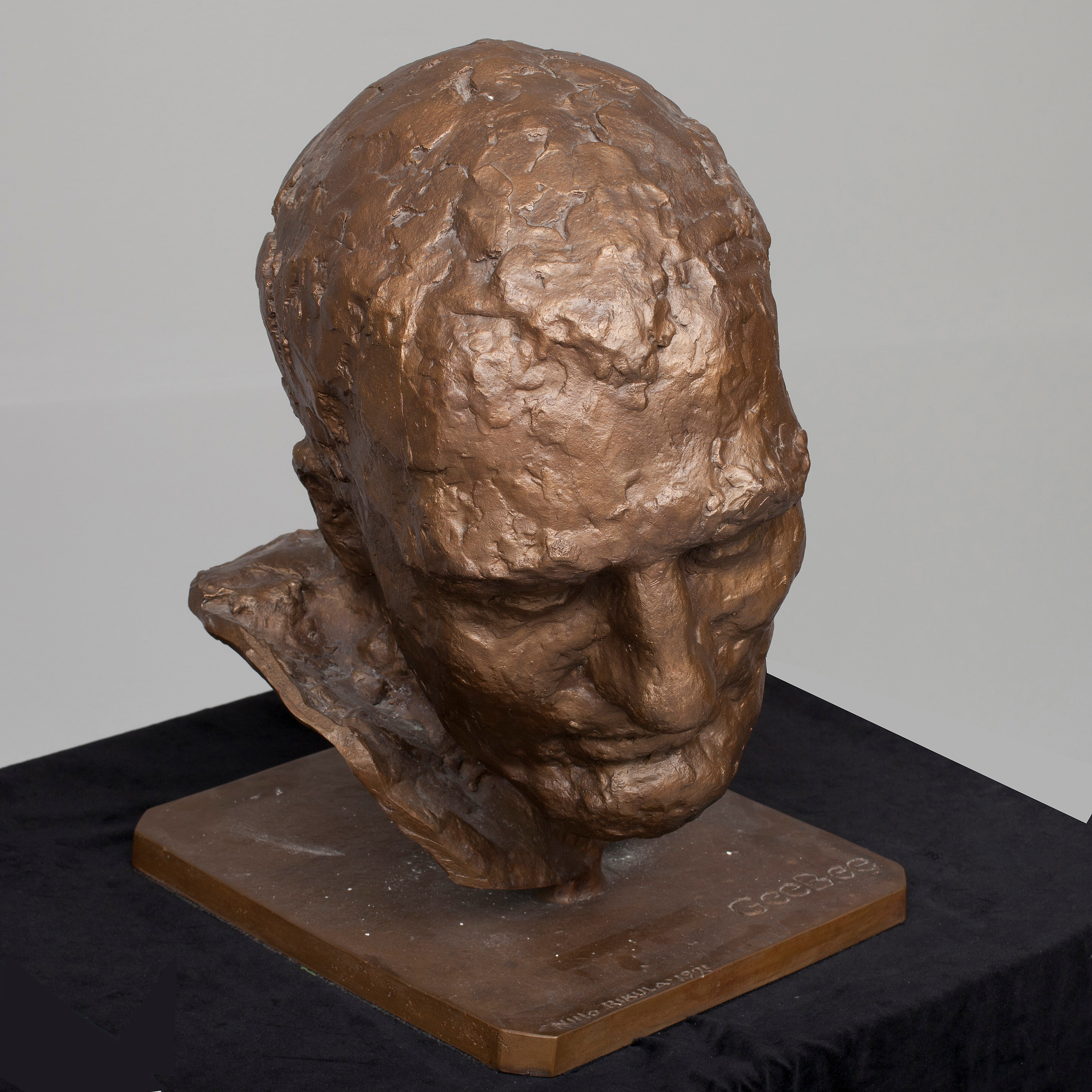 NIILO RIKULA, skulptur, brons, signerad och daterad 1991. - Bukowskis