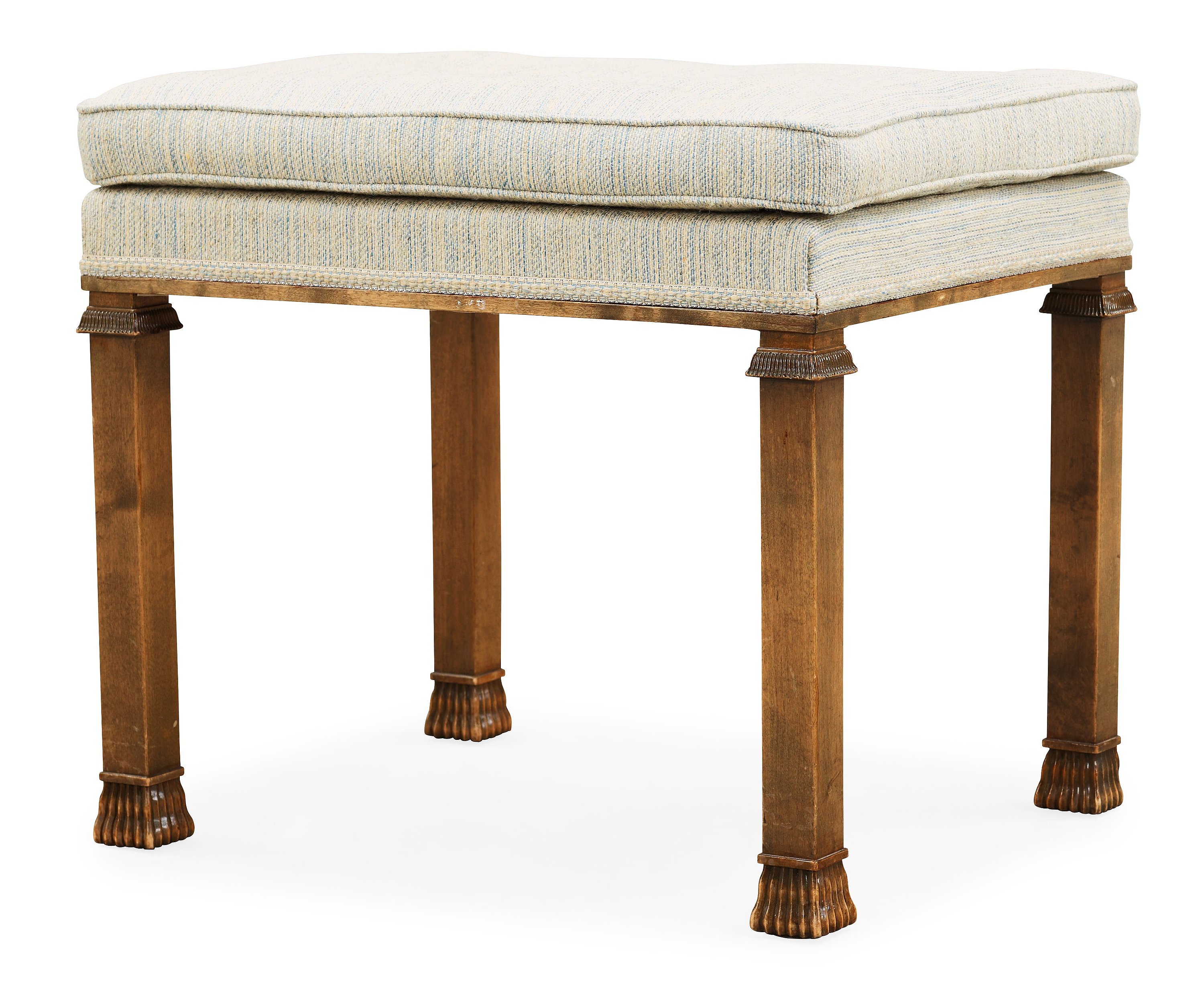 An Axel Einar Hjorth stained birch 'Caesar' Swedish Grace stool ...