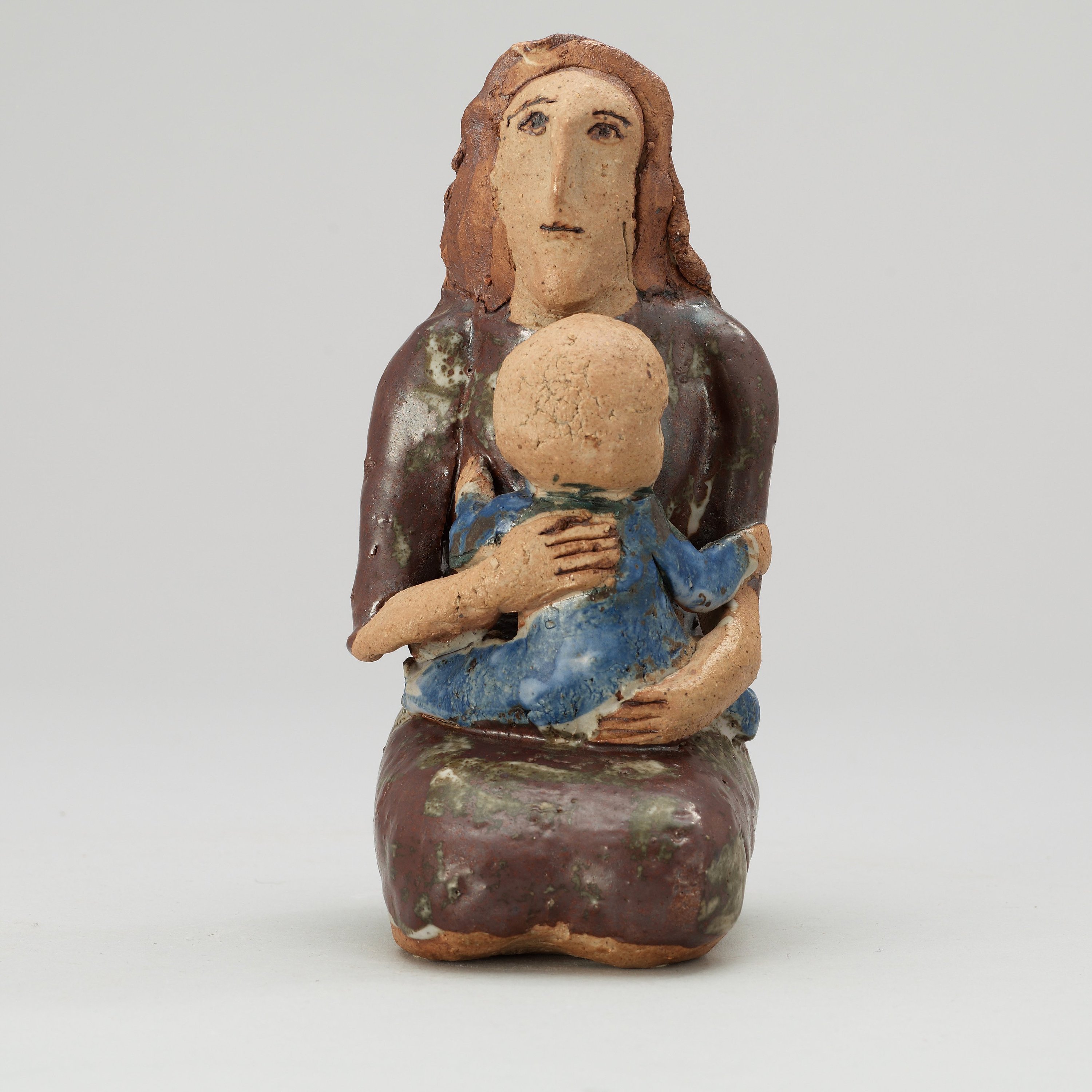 A unique Lisa Larson stoneware sculpture, Gustavsberg studio 1977 ...