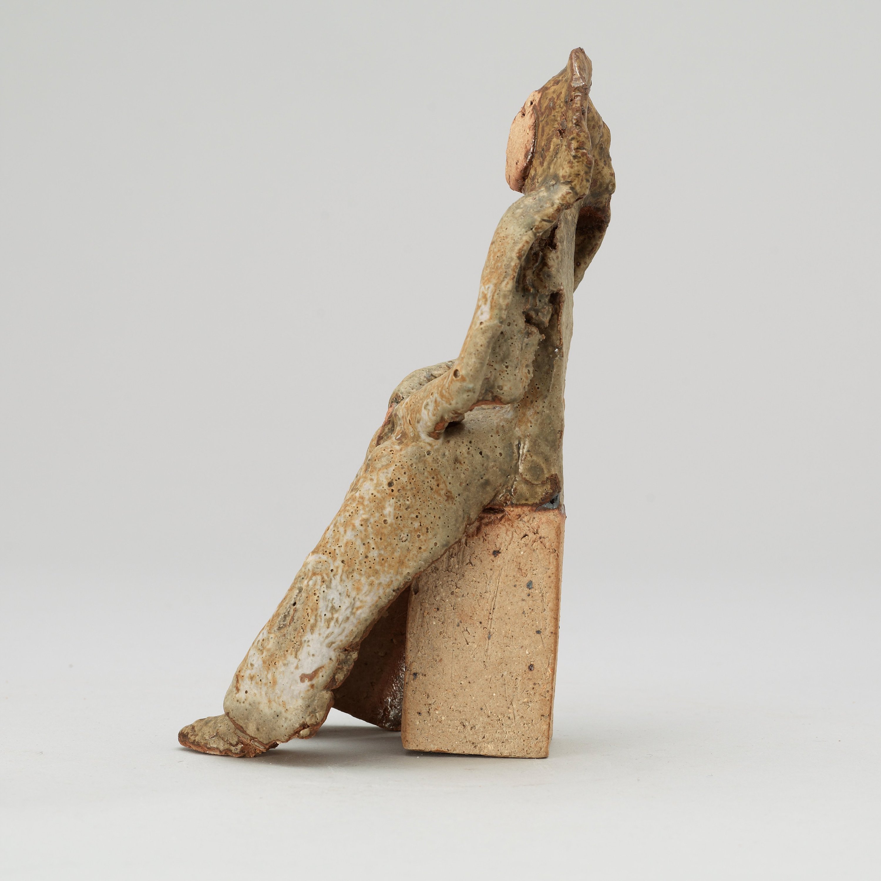 A unique Lisa Larson stoneware sculpture, Gustavsberg Studio 1970's ...