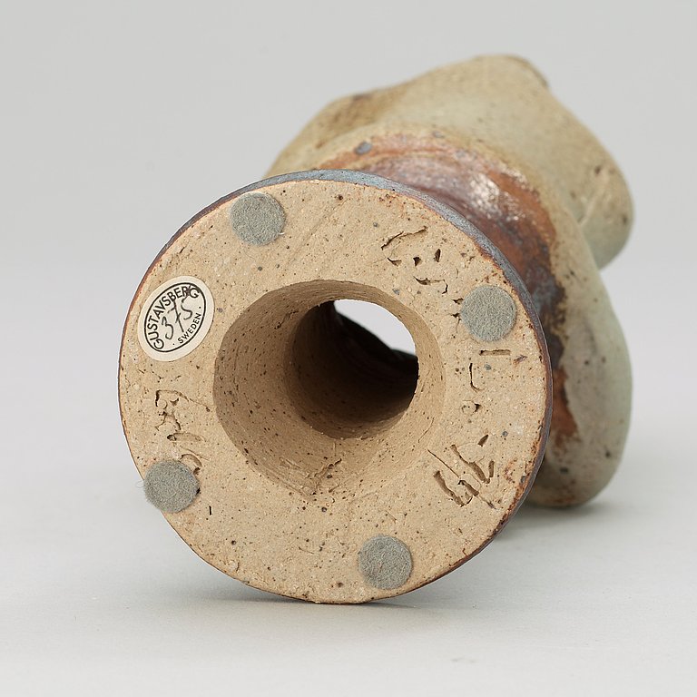 A unique Lisa Larson stoneware sculpture, Gustavsberg Studio 1979. - Bukowskis