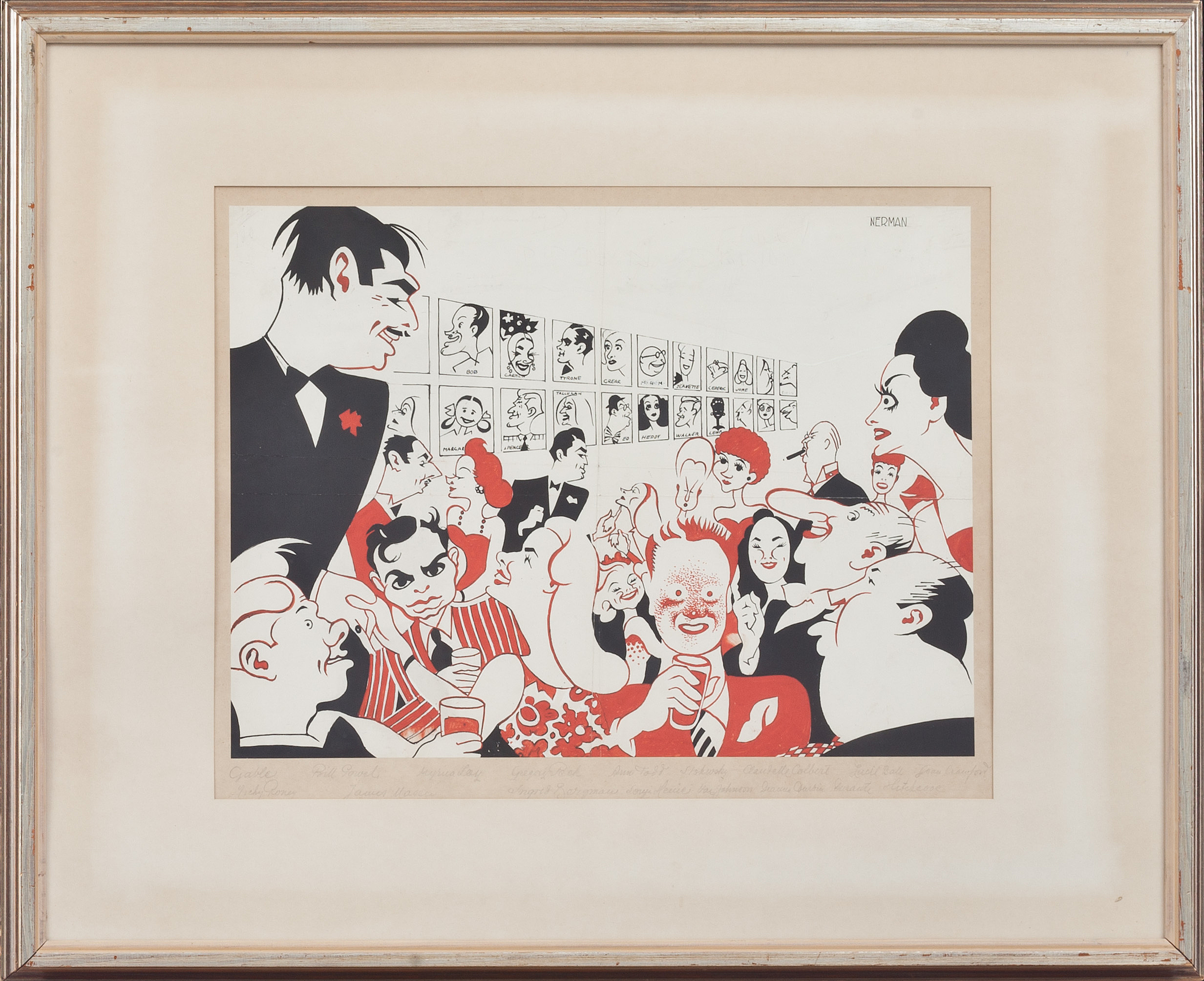 EINAR NERMAN, blandteknik, signerad. - Bukowskis