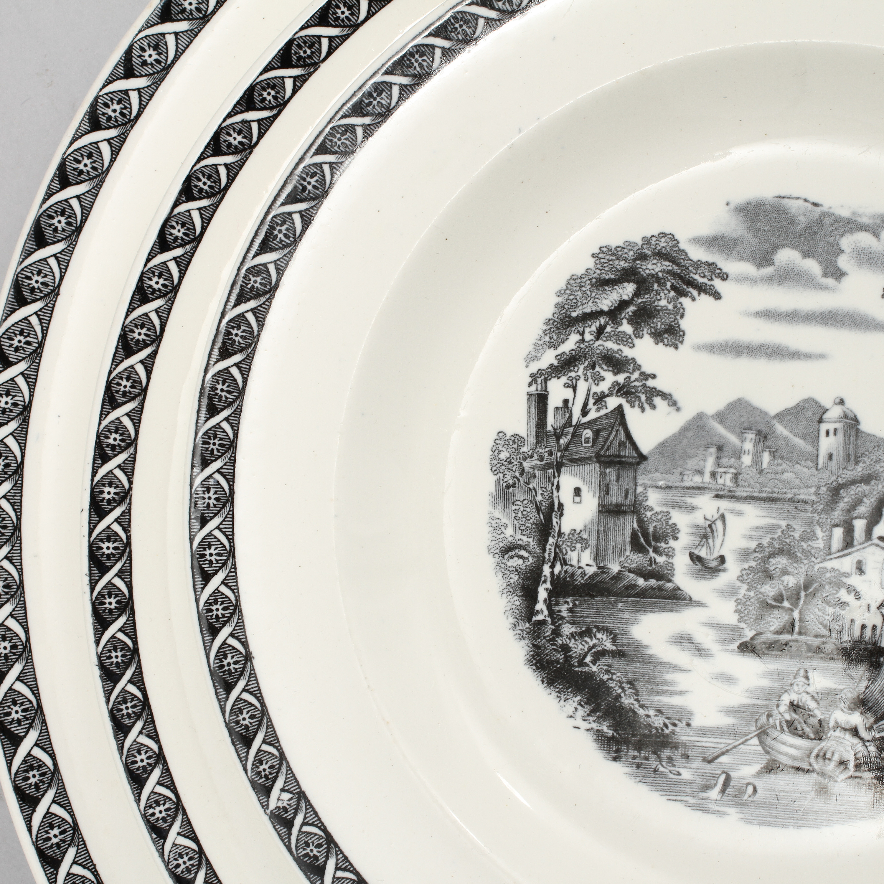 SERVISDELAR, 120 st, flintgods, Wedgwood, Etruria, England 1900-talets ...