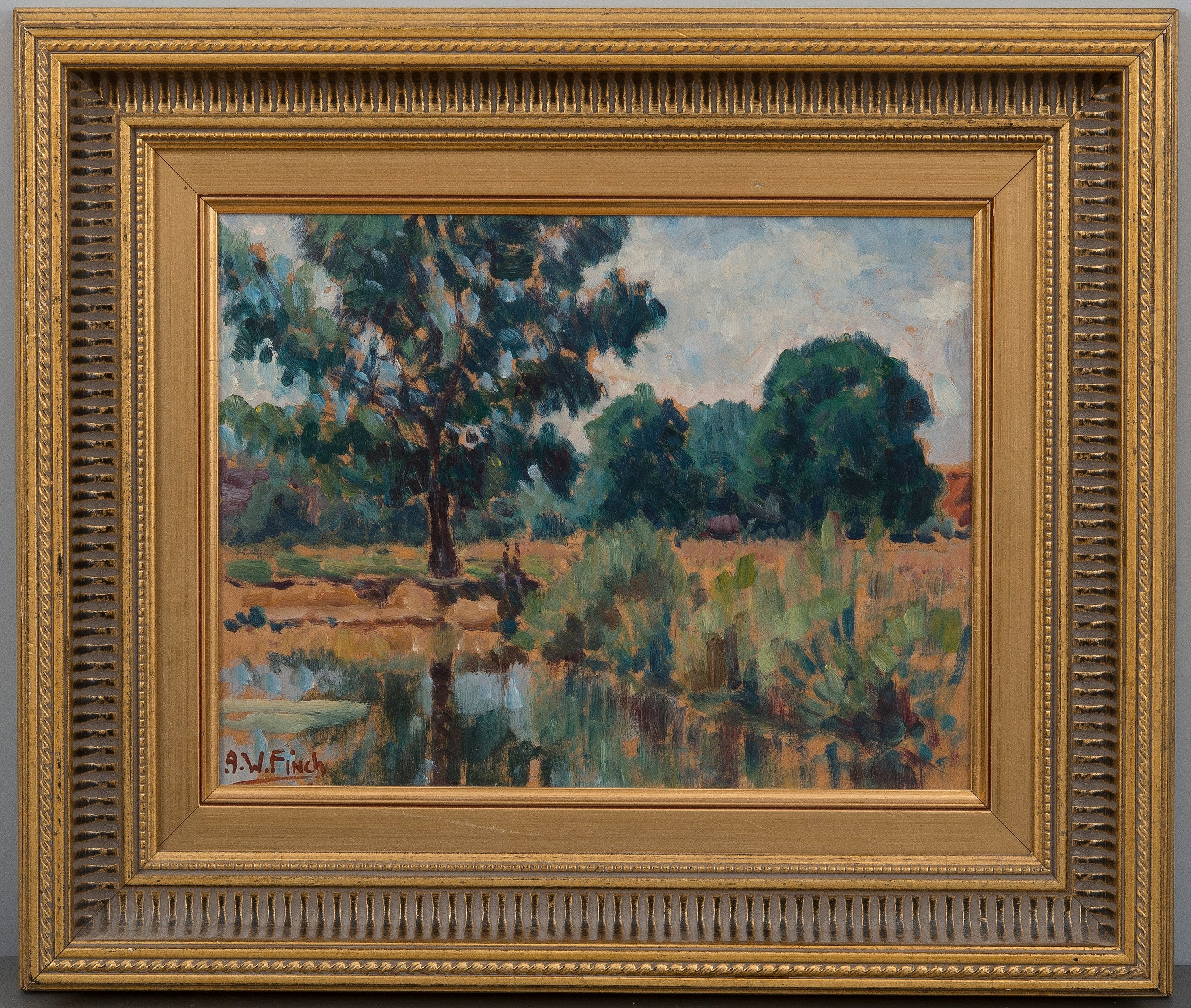 Alfred William Finch, KESÄMAISEMA. - Bukowskis