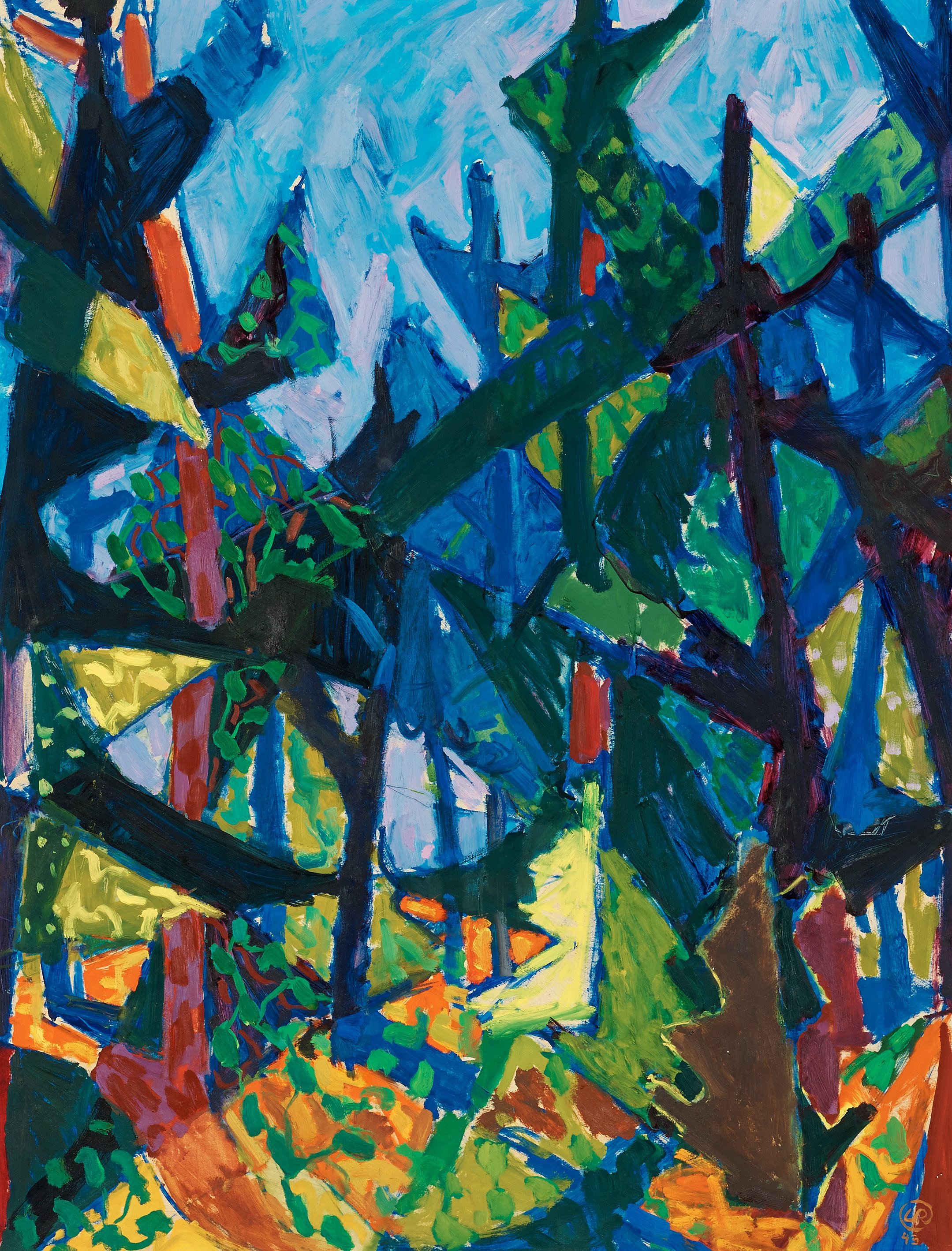 Lennart Rodhe, Skogsdunge. - Bukowskis