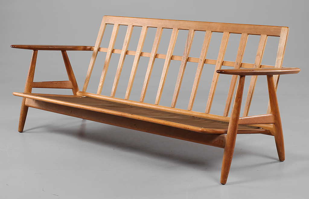 SOFFA, "GE-236"/"Cigarren", Hans J Wegner, Getama, Danmark, 1960-tal. - Bukowskis