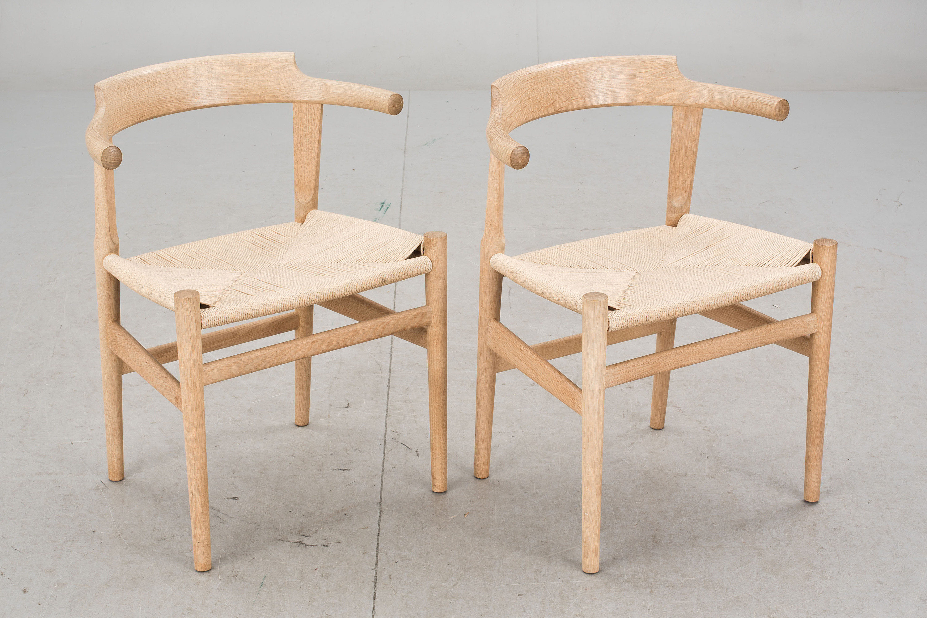 STOLAR, 8 st, "PP 68", Hans J. Wegner, PP Möbler. - Bukowskis