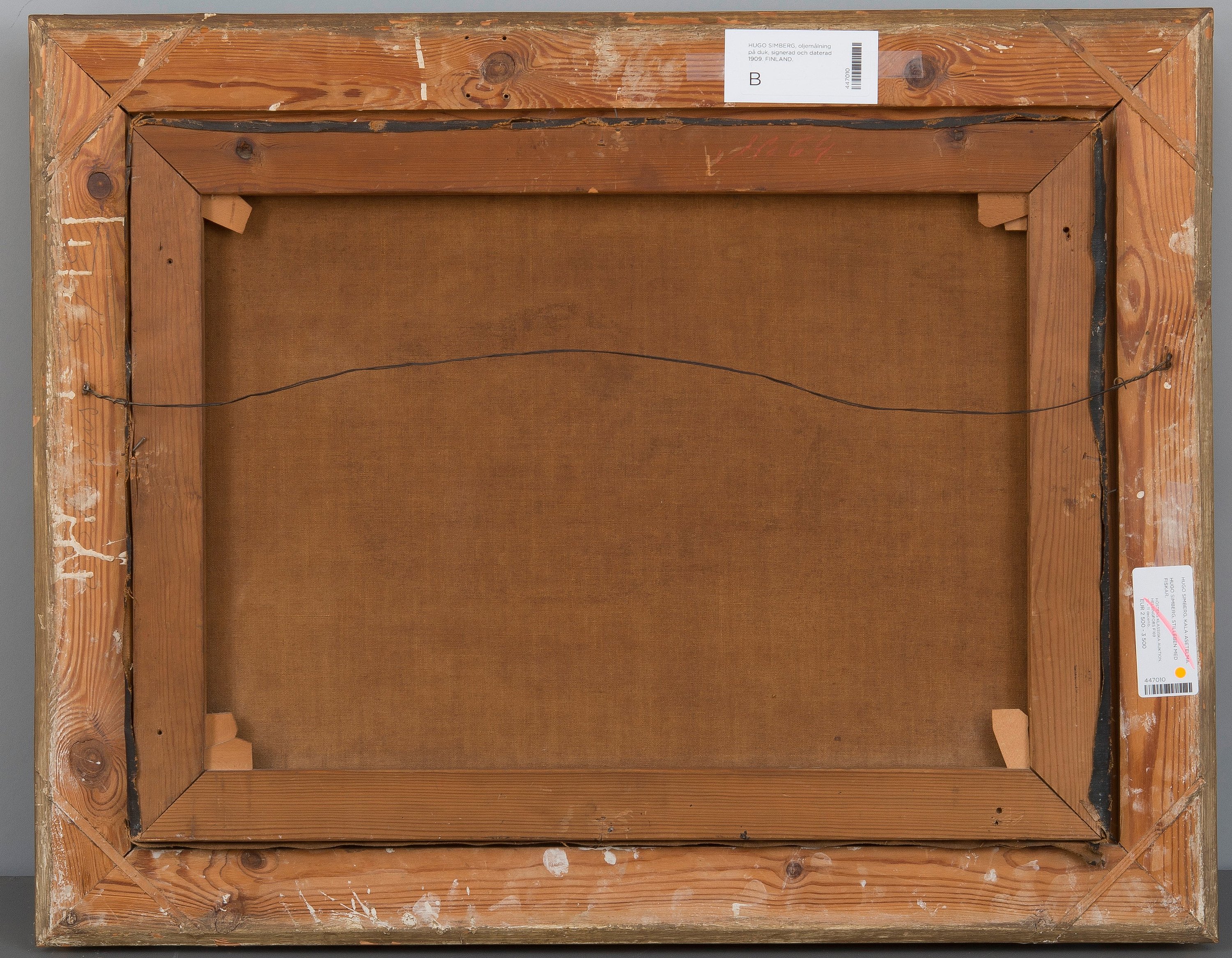 Hugo Simberg, STILLEBEN MED FISKAR. - Bukowskis